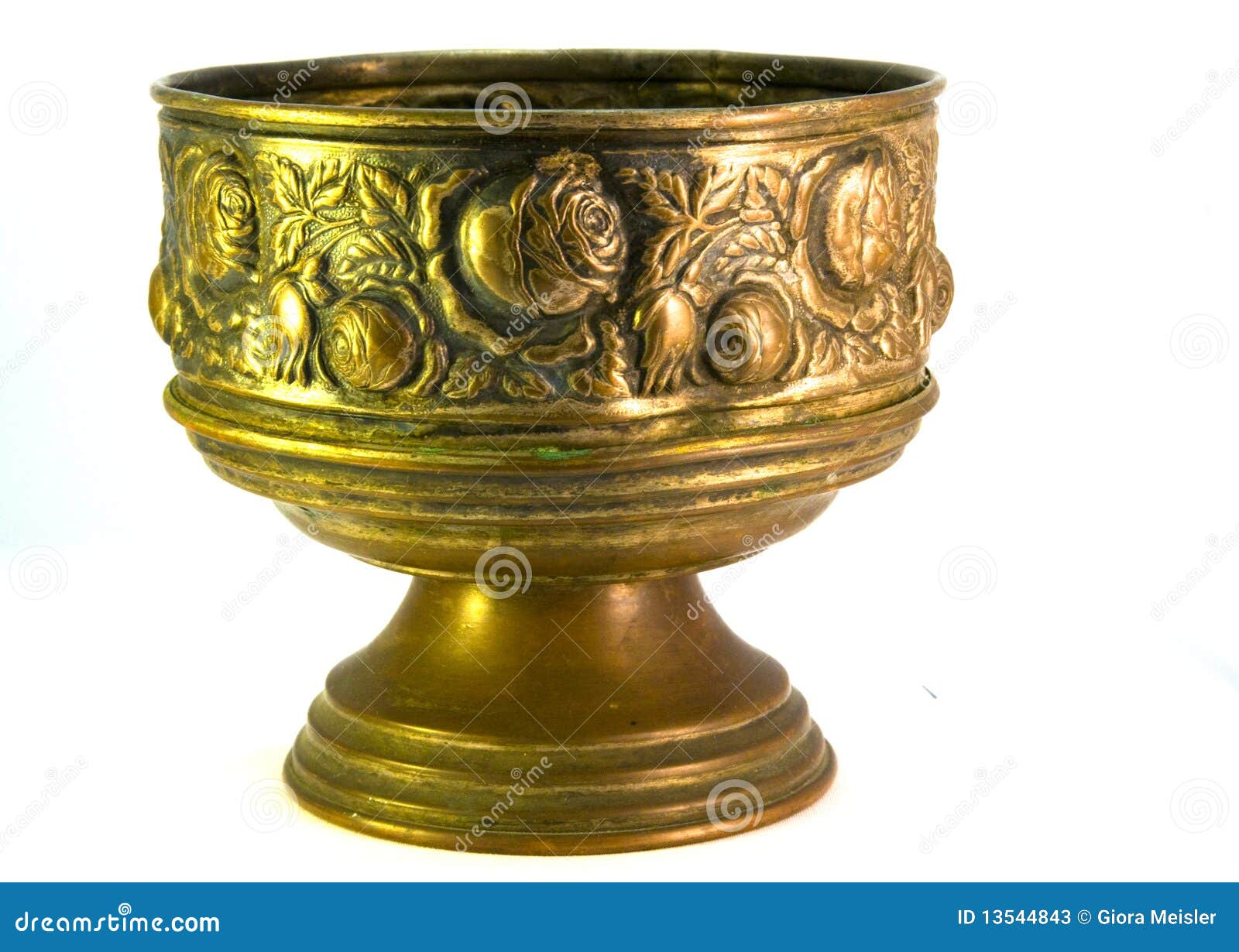 Copper Grail stock image. Image of chalice, demitasse - 13544843
