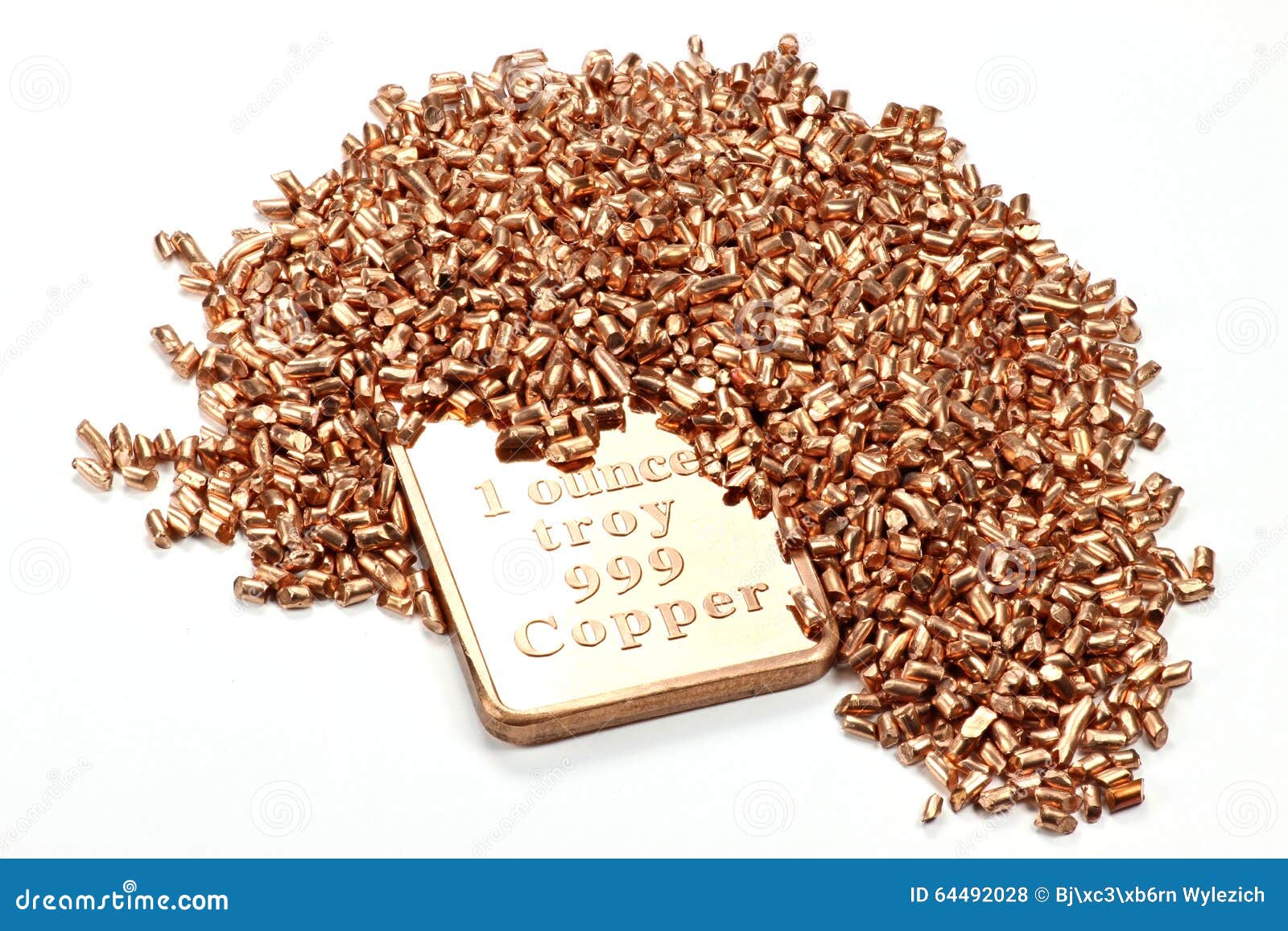 Copper stock photo. Image of purity, materials, chemical - 64492028