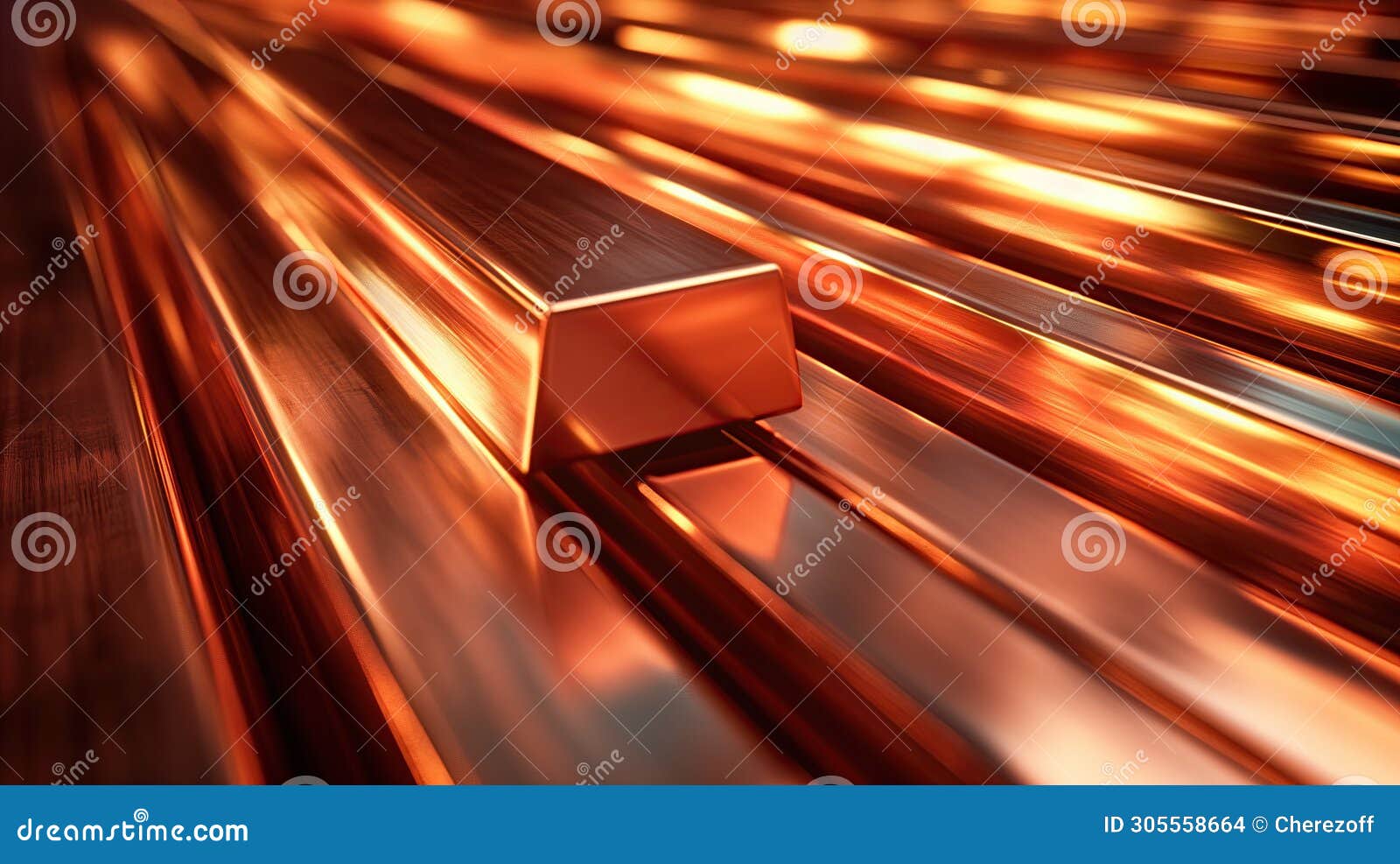Copper Ingots Background. Royalty-Free Stock Photo | CartoonDealer.com ...