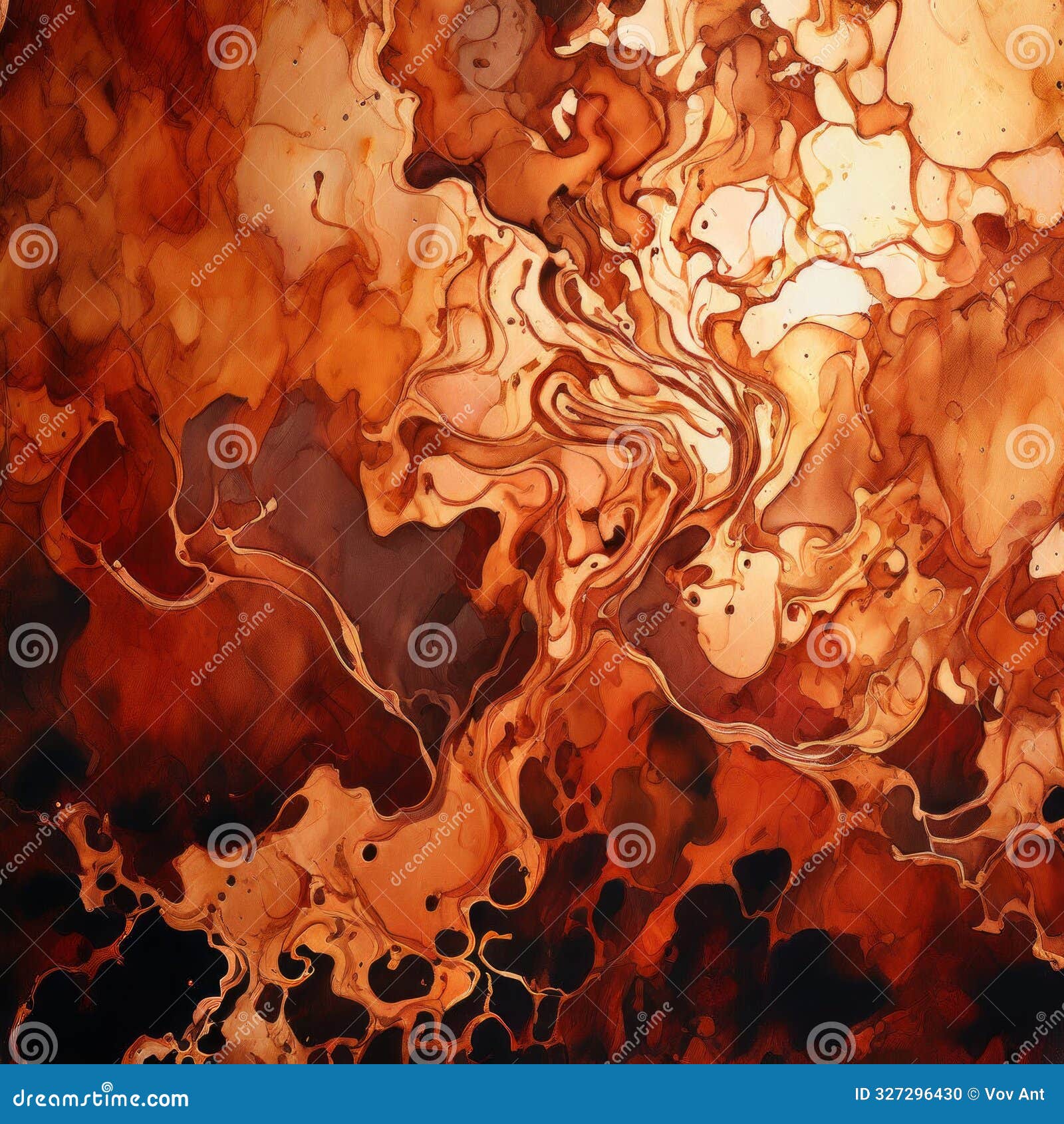 Copper Ink Painting Painting Technique that Involves Using Cope Stock ...