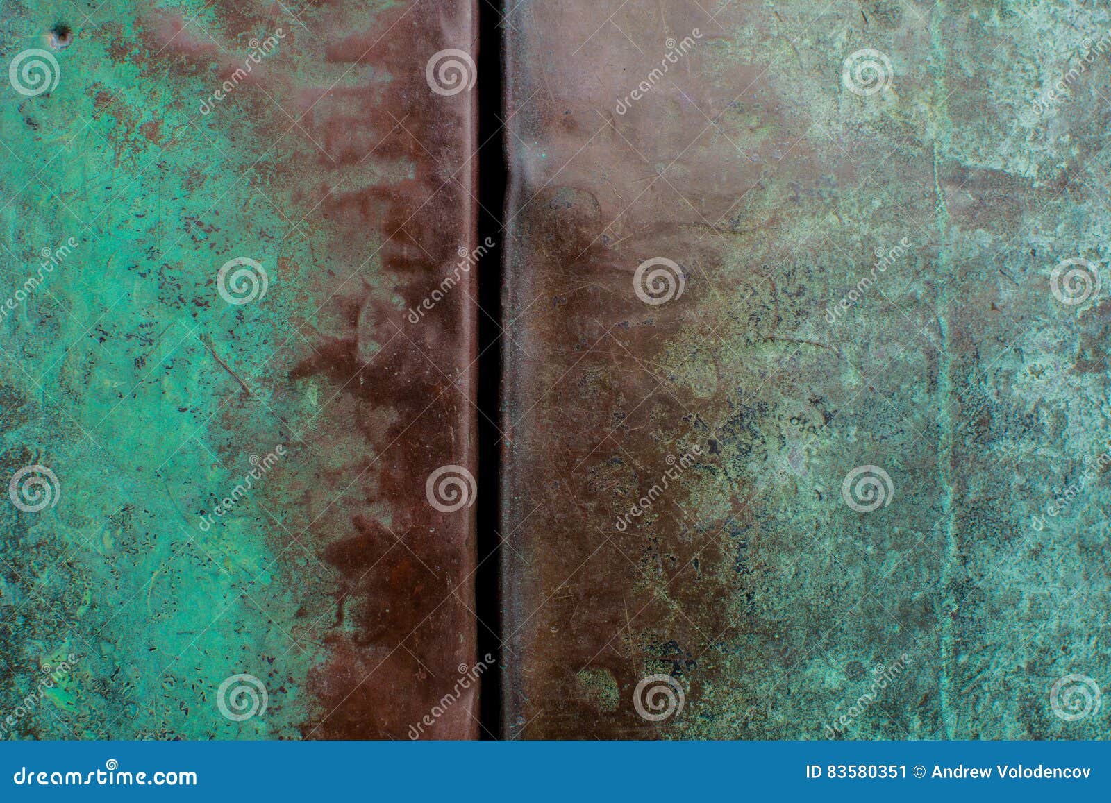 Copper With A Large Area Oxide Background Royalty-Free Stock Image ...