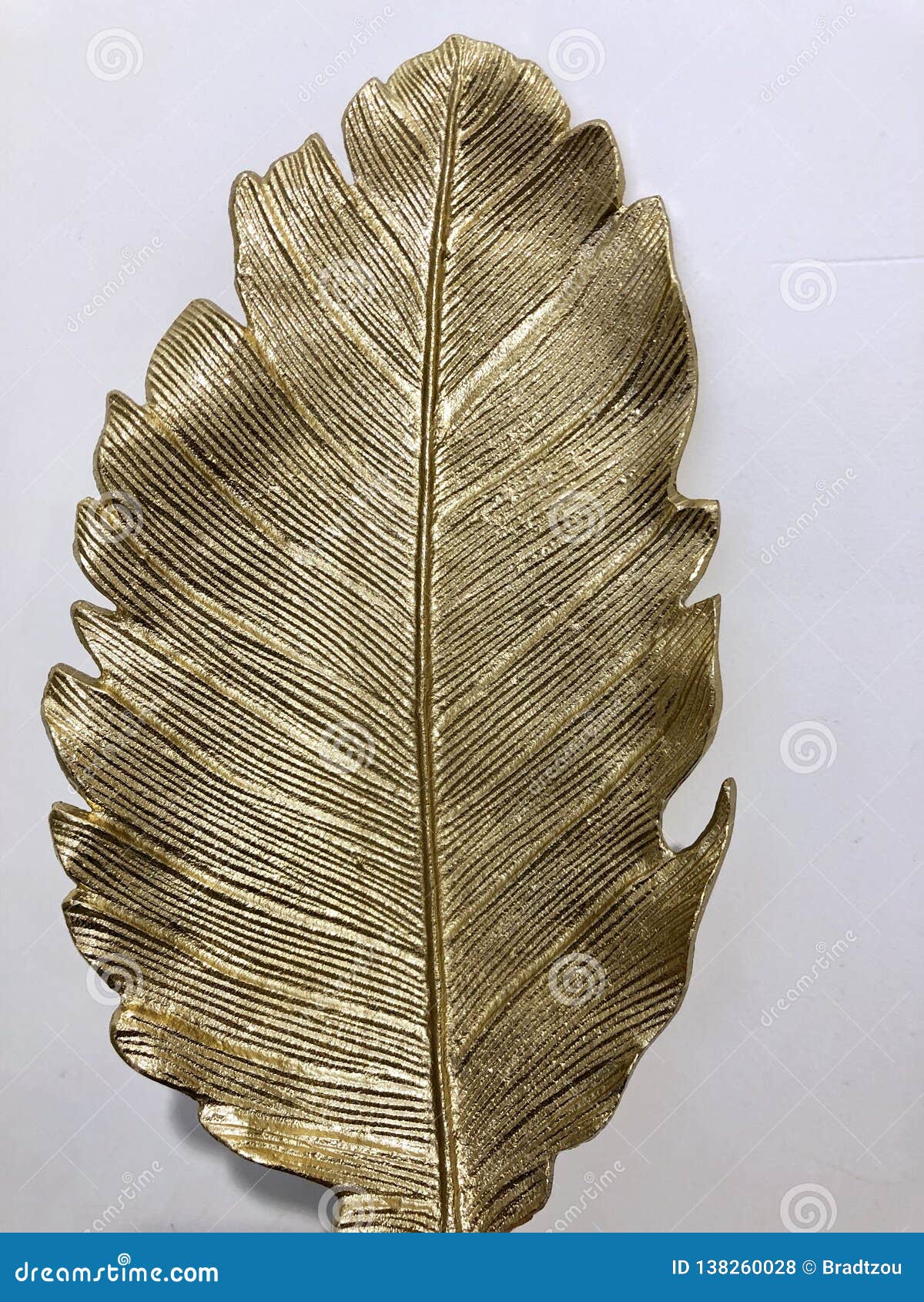 Copper leaf for decoration stock photo. Image of golden - 138260028