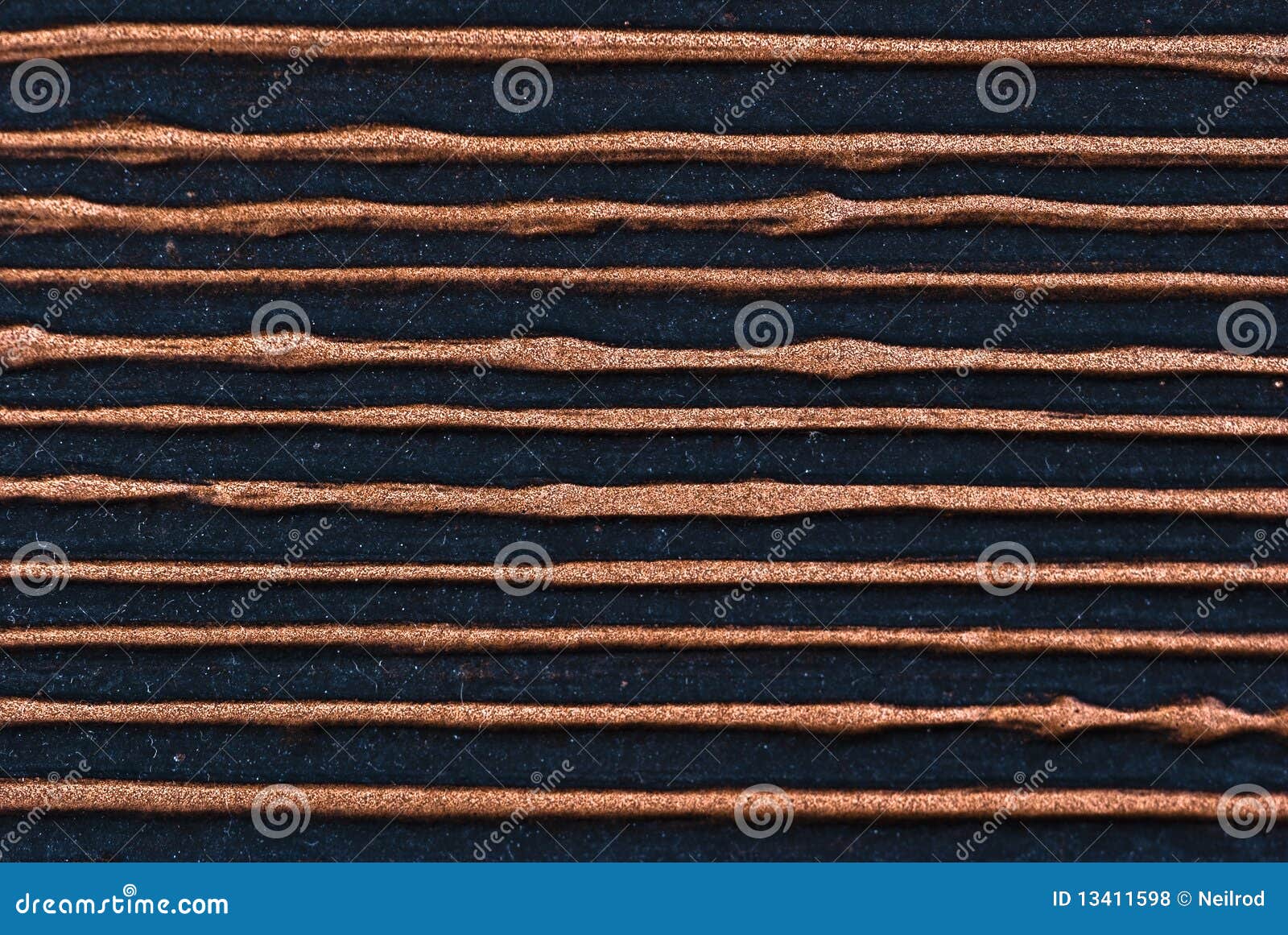 Copper lined metal sheet stock photo. Image of metal - 13411598