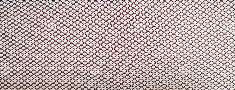 Copper Mesh Texture on White Background Stock Image - Image of fine ...