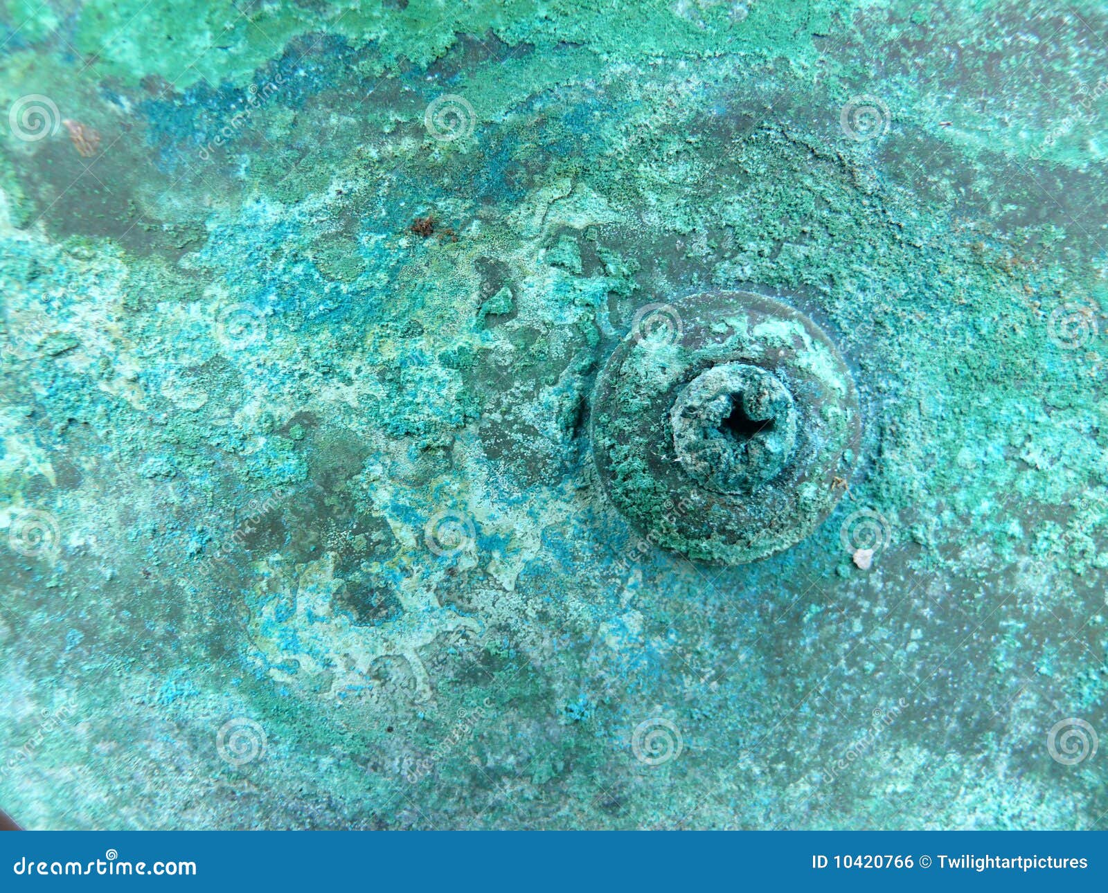 Copper Metal Corrosion Royalty Free Stock Image - Image: 10420766