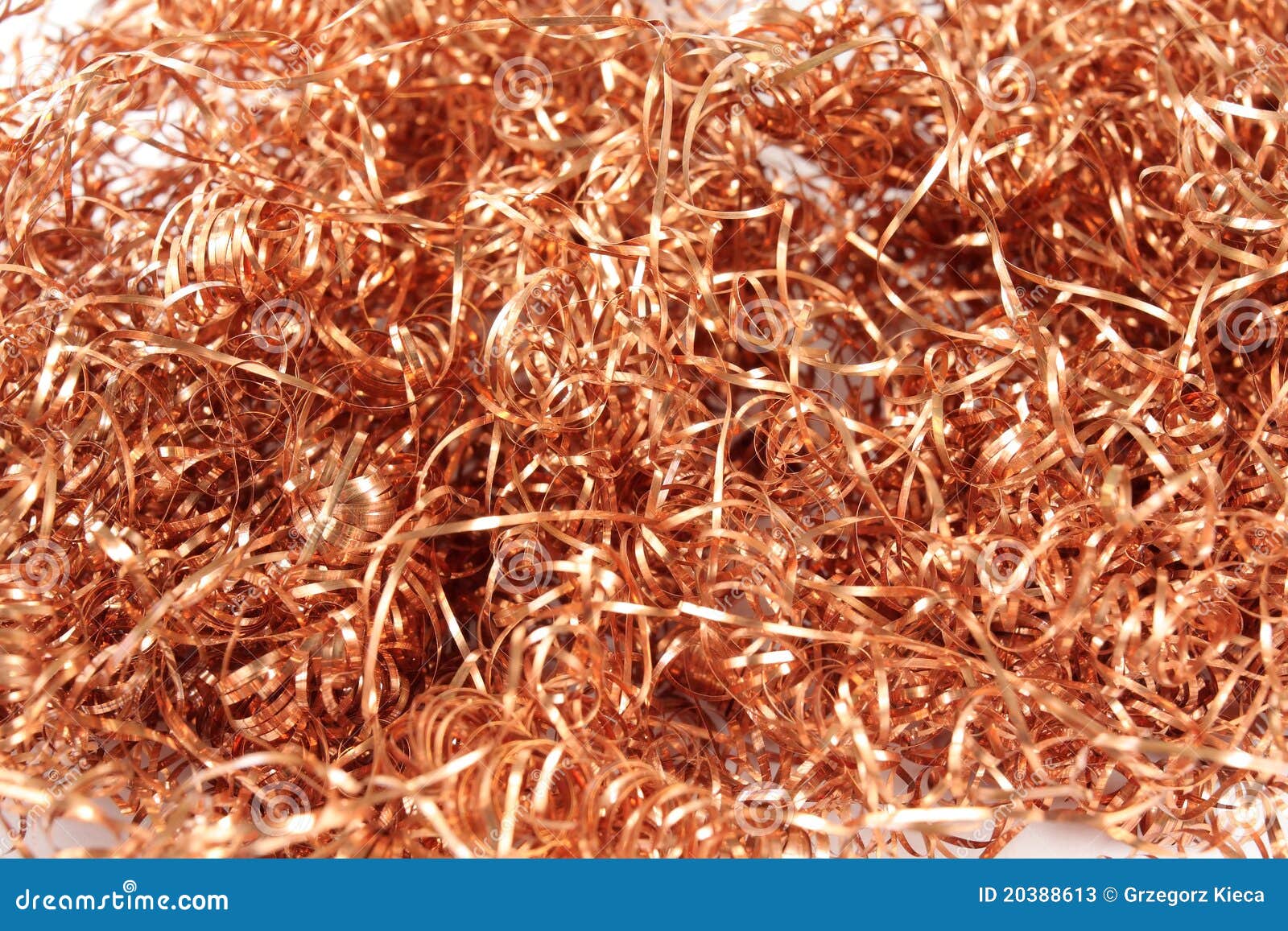 Metal Shavings Of Different Shapes, Waste After Tool Steel, Cutters ...