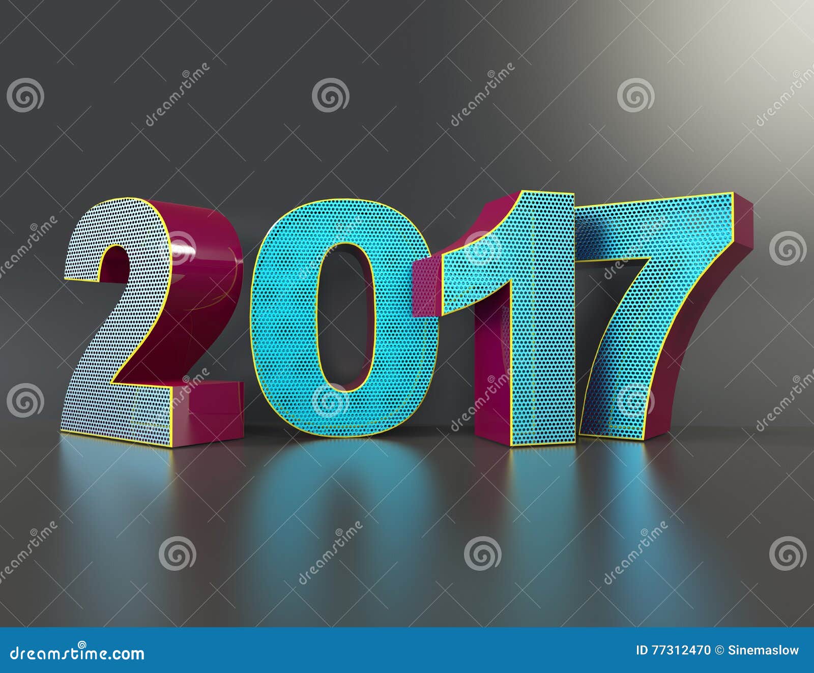 2017 Copper stock illustration. Illustration of annual - 77312470