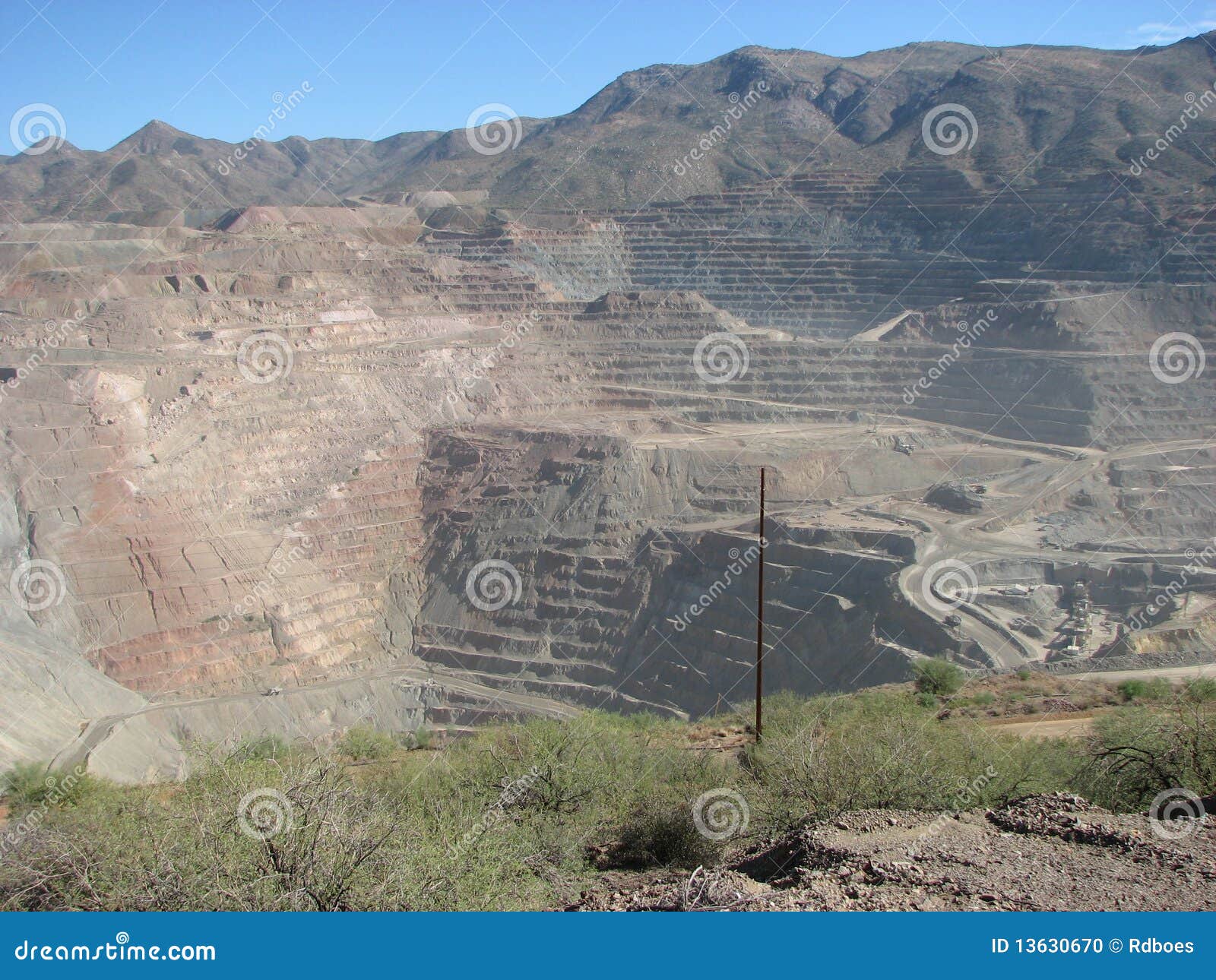 Copper Mine stock photo. Image of smelter, environment - 13630670