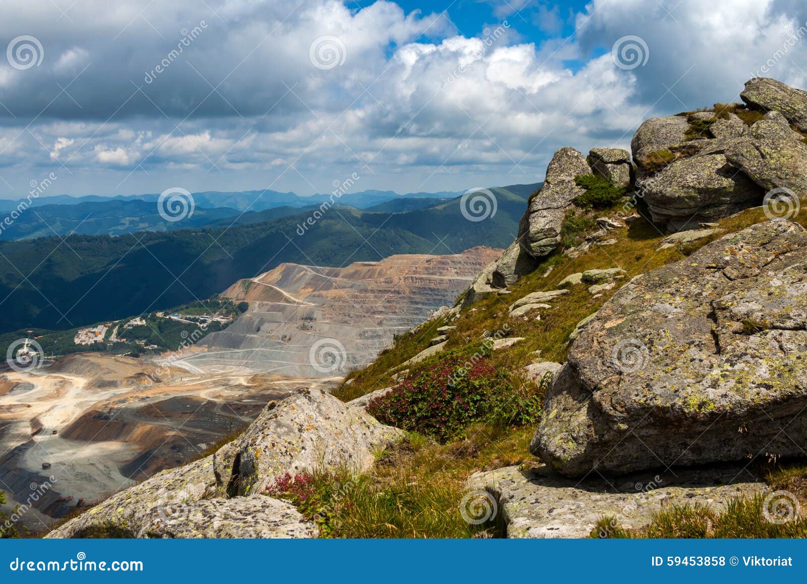 Copper mine stock photo. Image of metal, business, environment - 59453858