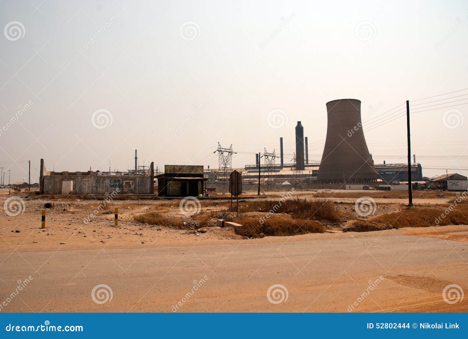 Copper mining area stock photo. Image of mining, kitwe - 52802444