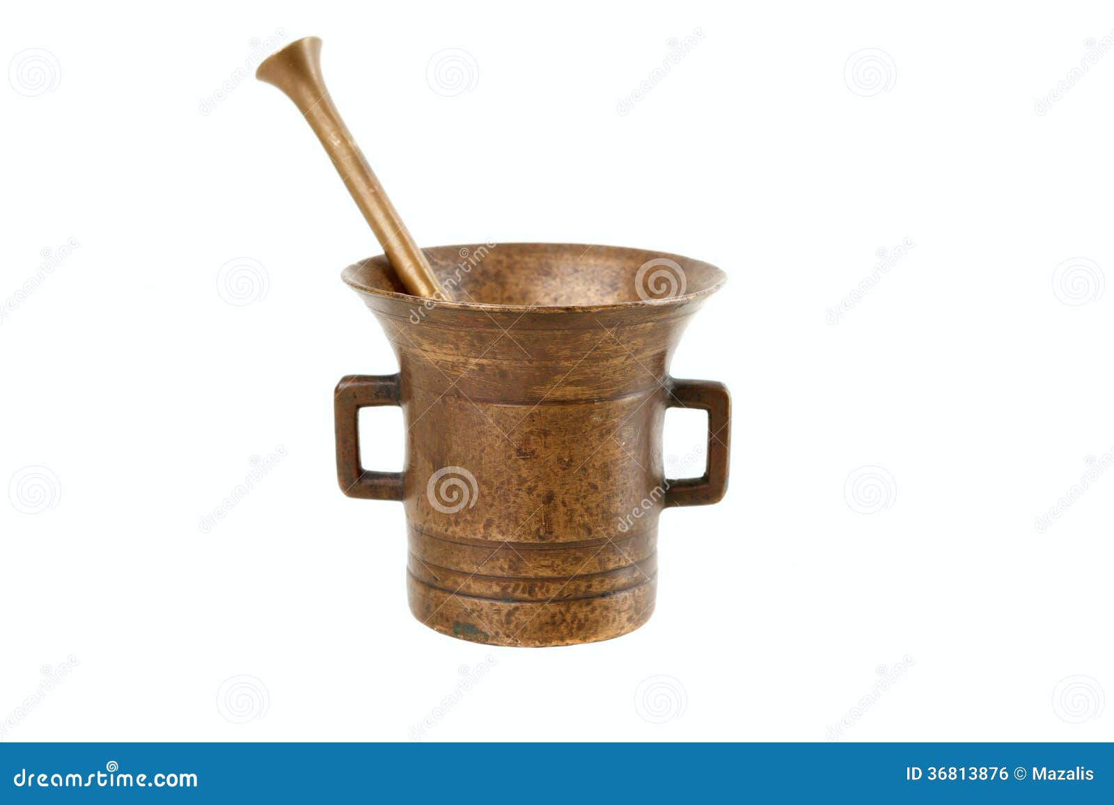 Copper mortar stock photo. Image of mortar, background - 36813876