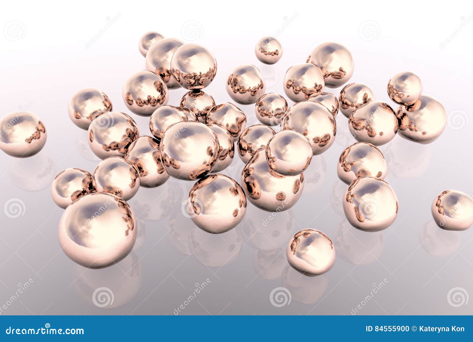 Copper Nanoparticles, Illustration Stock Illustration - Illustration of ...