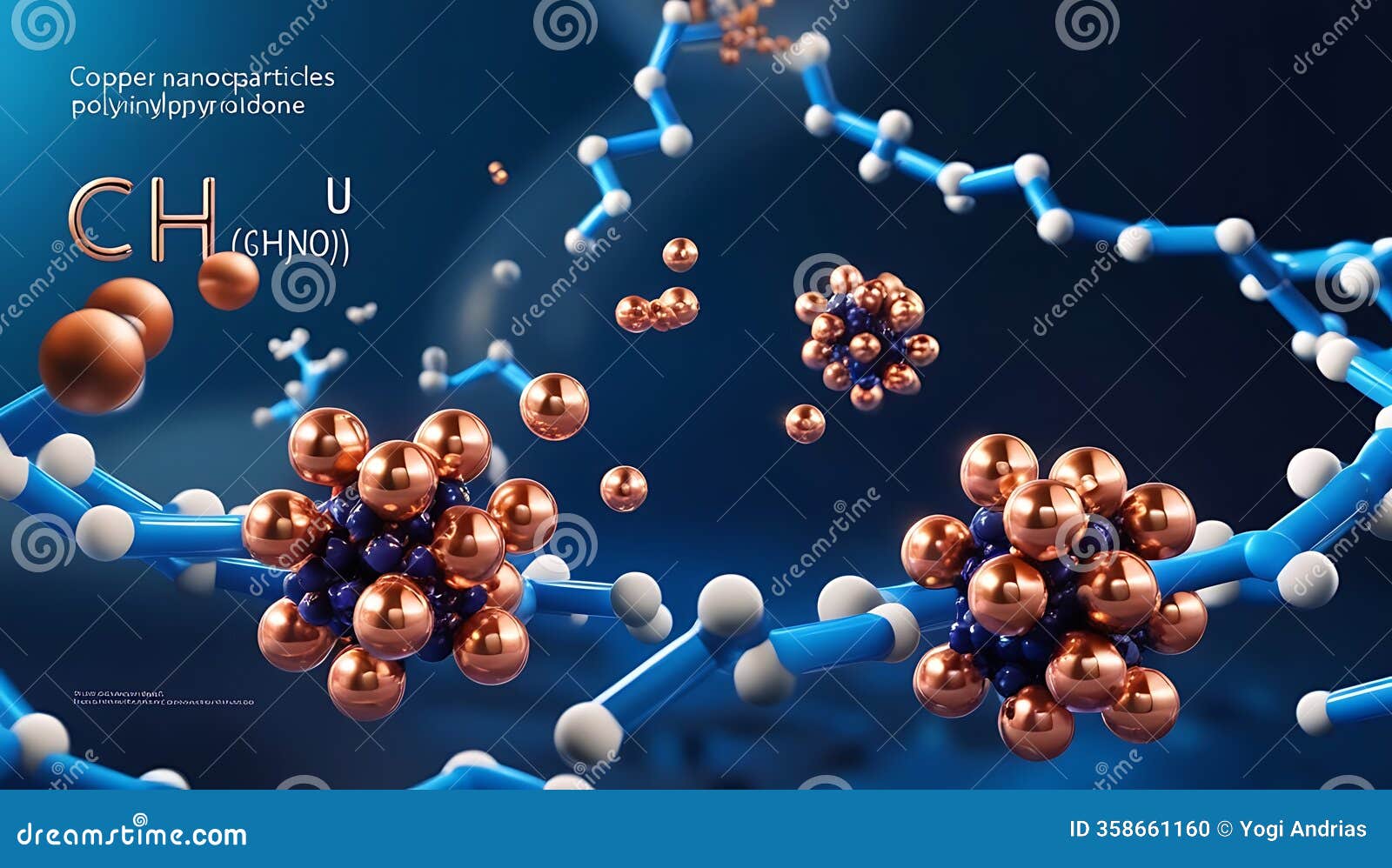 Polyvinylpyrrolidone Molecular Structure, 3d Model Molecule, Povidone ...