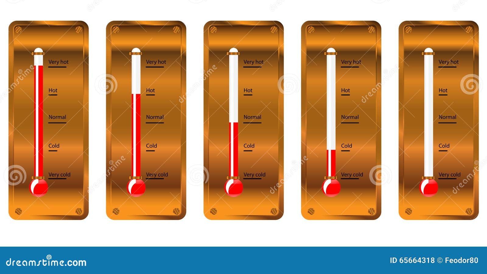 Copper Old School Thermometer Stock Illustrations – 1 Copper Old School Thermometer Stock ...