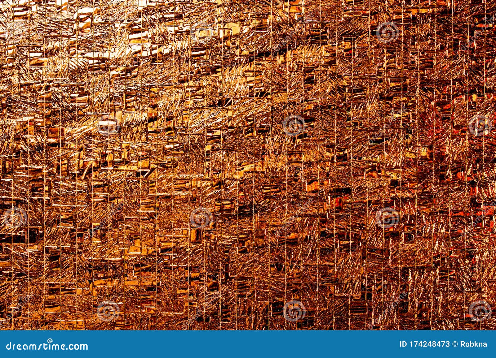Copper or Orange Colored Glass Texture Background with Textures of ...