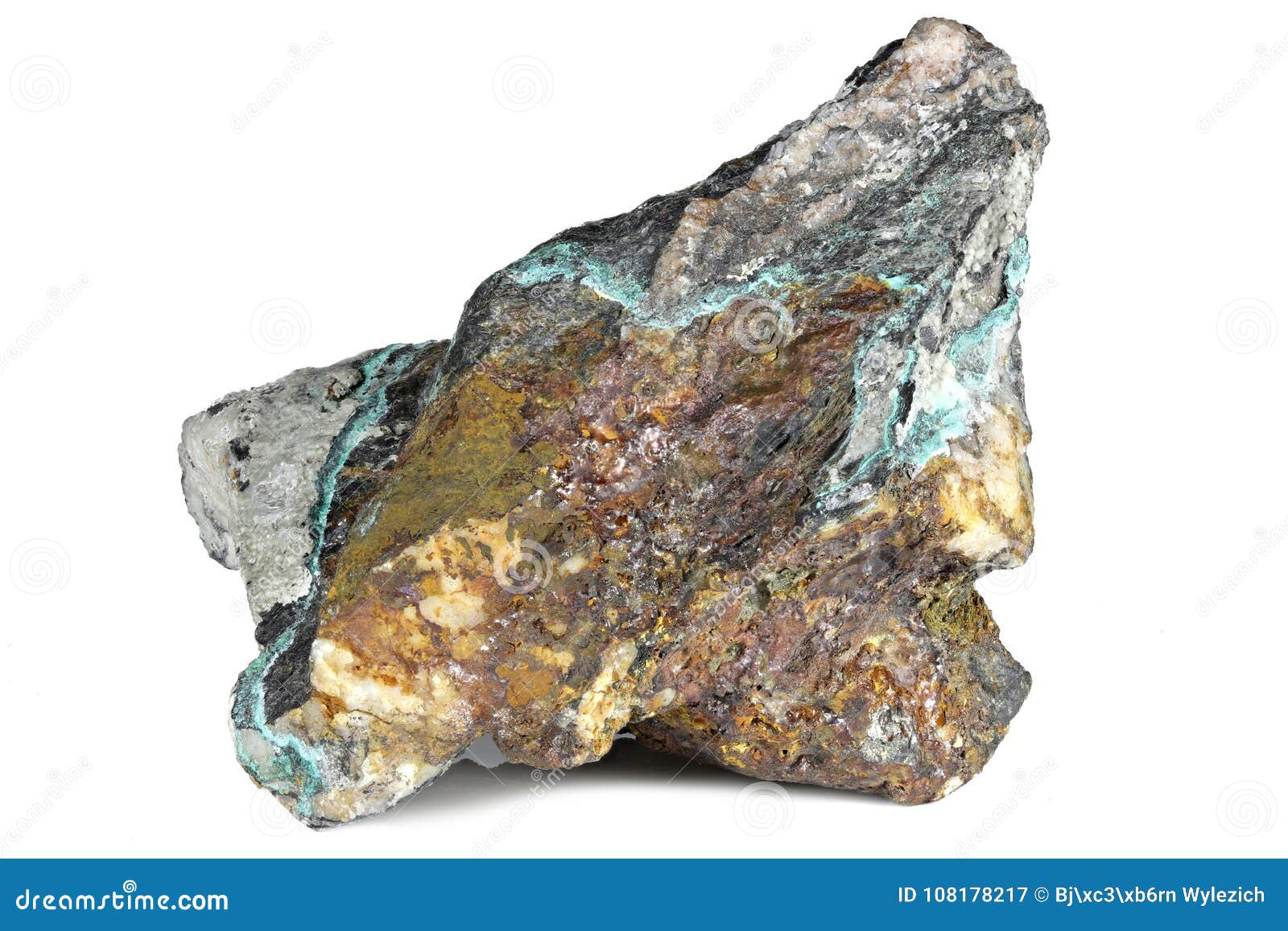 Copper ore stock image. Image of metallic, germany, metal - 108178217