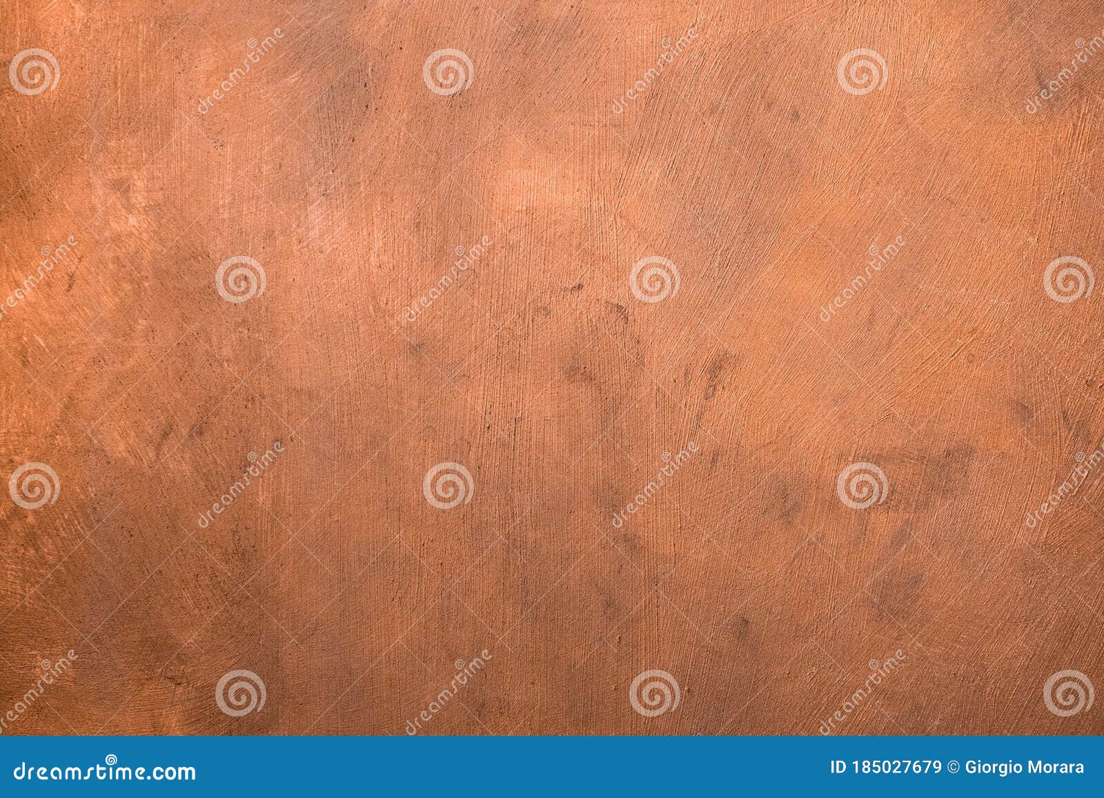 Copper Painted Surface. Background Texture Stock Image - Image of ...