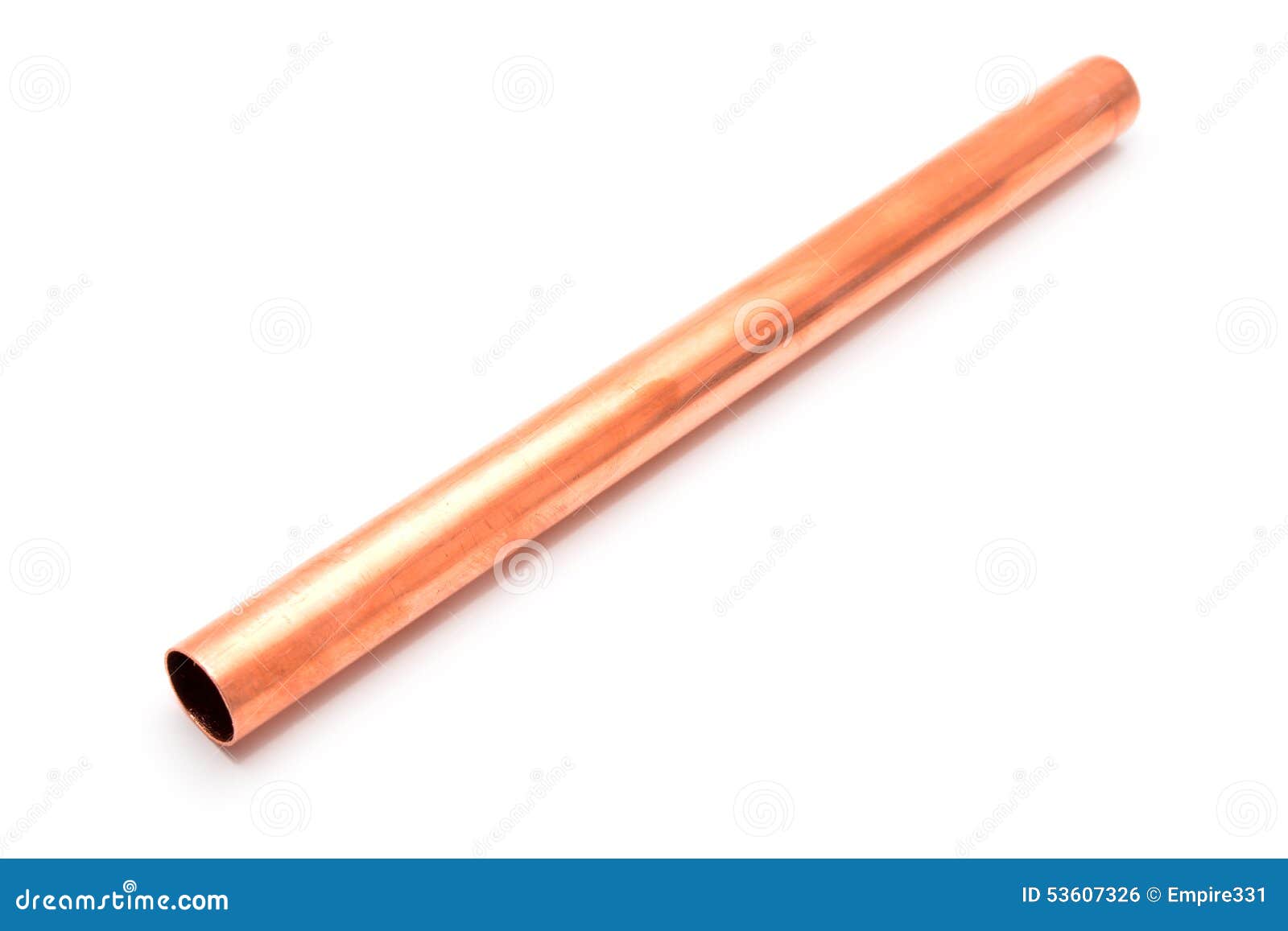 Old Copper Pipe As Line Connection Of A Trailer Coupling Royalty-Free ...