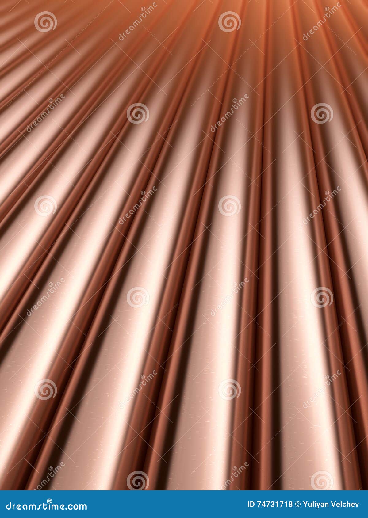 Copper pipes background stock illustration. Illustration of pipeline ...