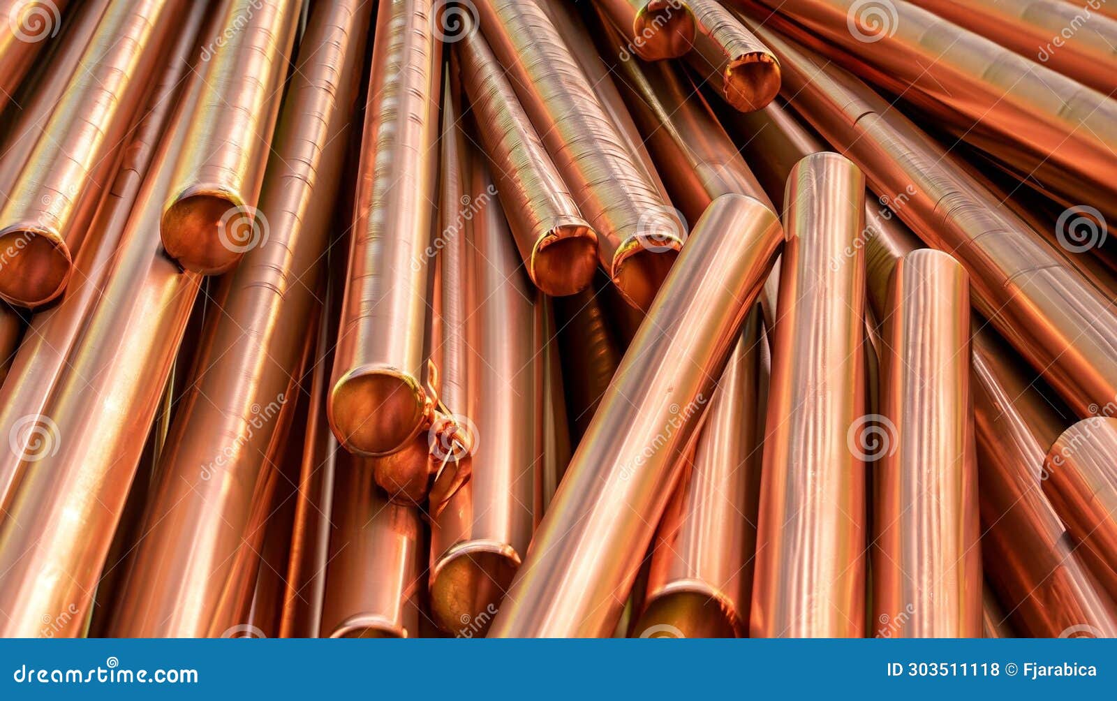 Copper pipes stock illustration. Illustration of musician - 303511118