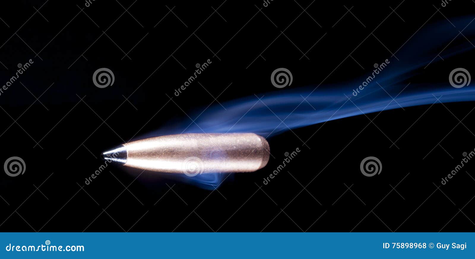 Copper plated bullet stock photo. Image of projectile - 75898968