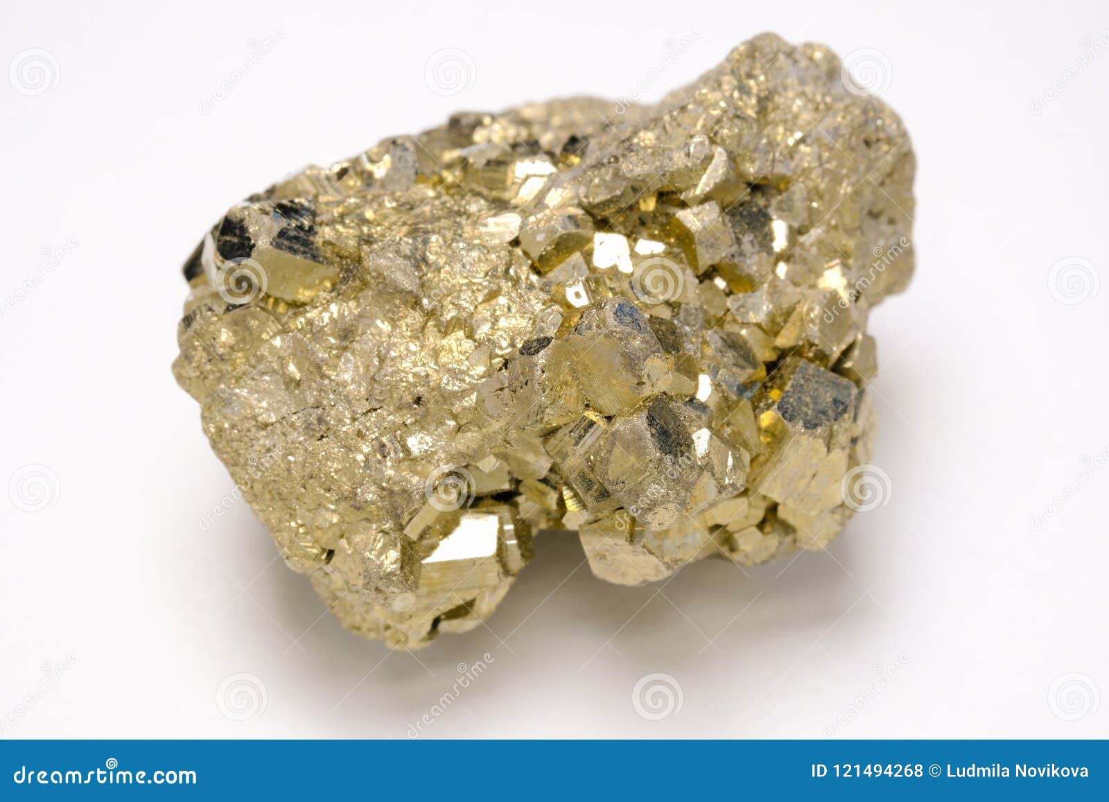 Copper pyrites stone stock photo. Image of chalcopyrite - 121494268