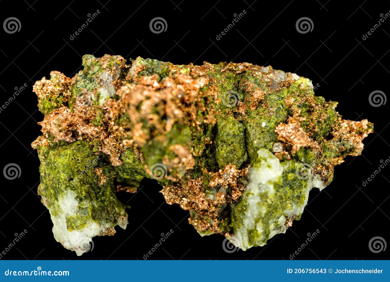 Copper, Raw Ore In A Closeup Stock Image - Image of element, metallurgy ...