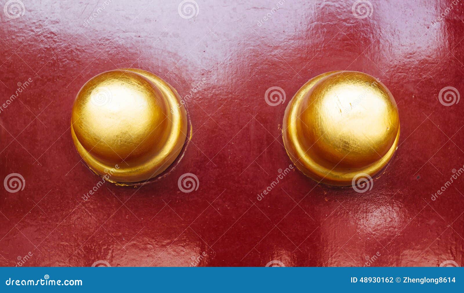Copper rivet gate i stock photo. Image of wood, traditional - 48930162