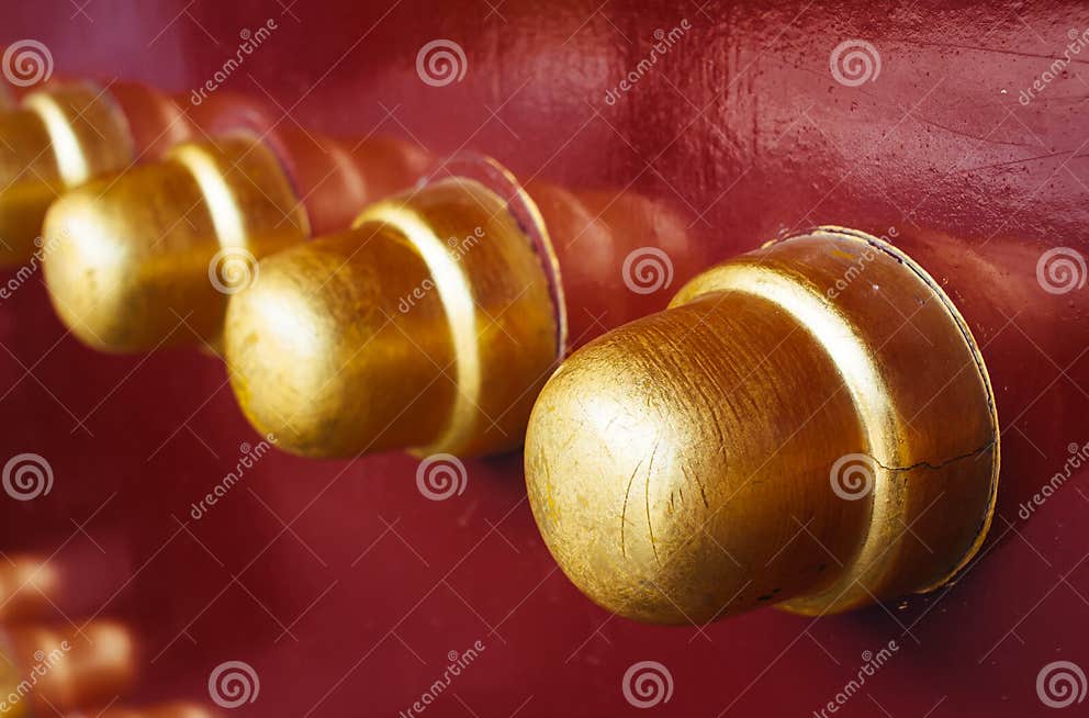 Copper rivet gate i stock photo. Image of gold, beijing - 48930174