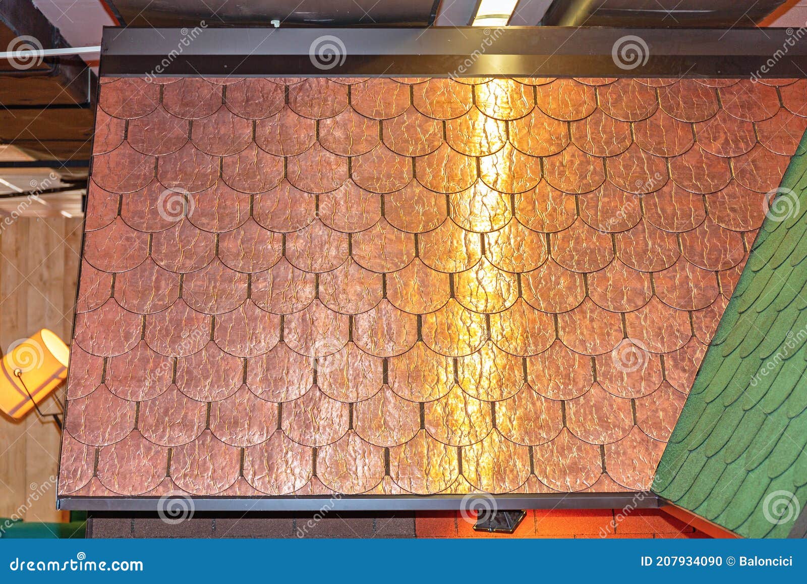 Copper Roof House stock photo. Image of metal, copper - 207934090