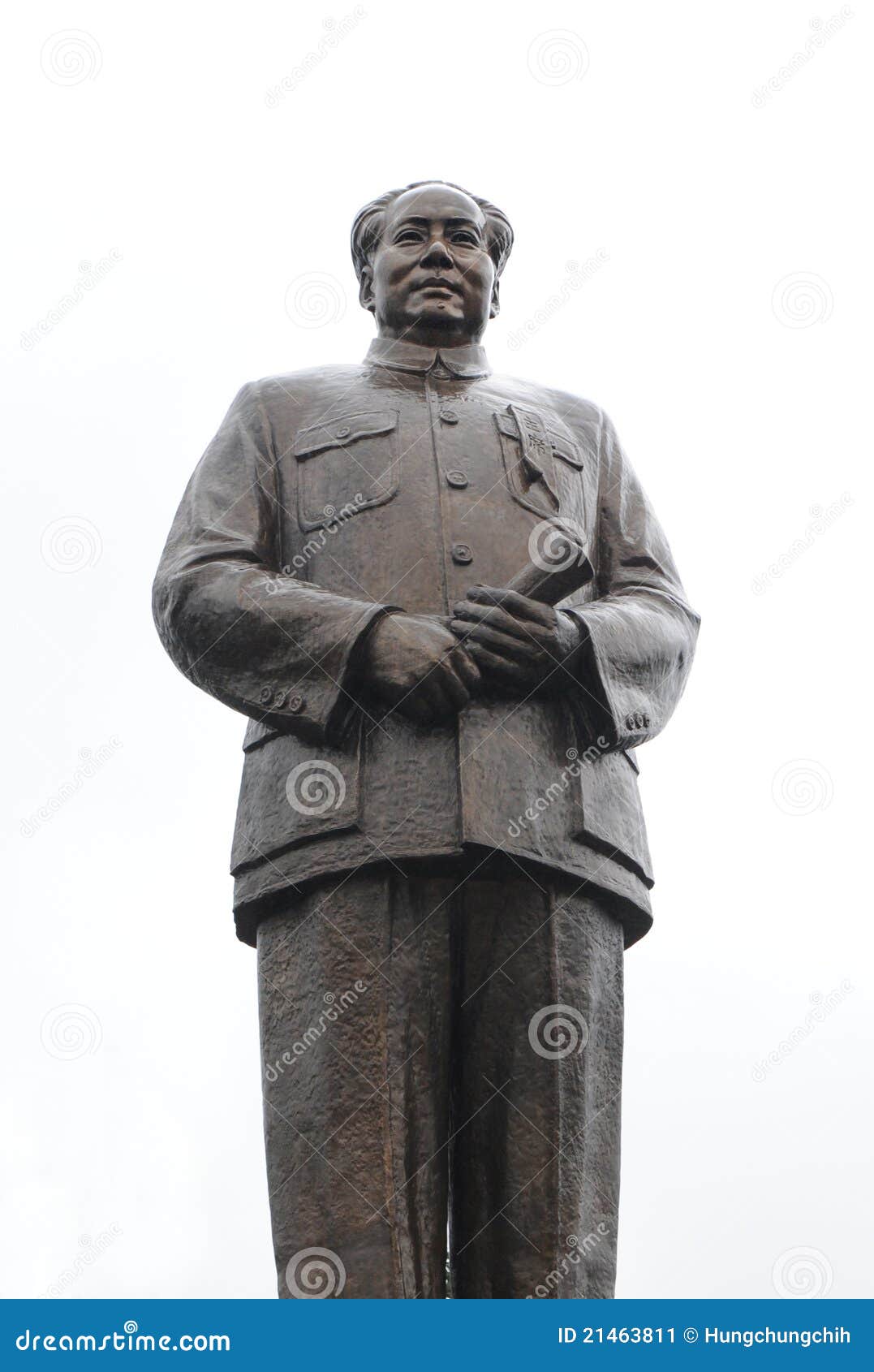 Copper Statue Of Chairman Mao Zedong On October 1, Editorial Photo ...
