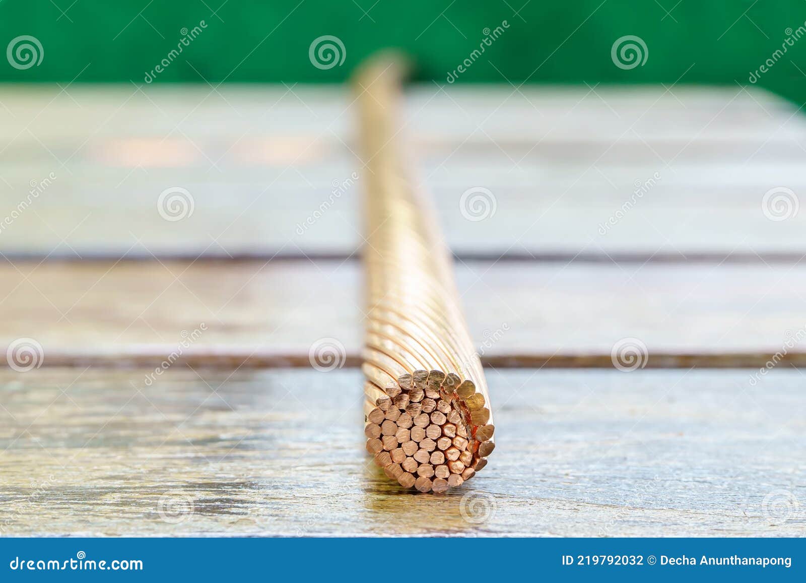 Copper Strands of Large Wires Stock Photo - Image of environment ...