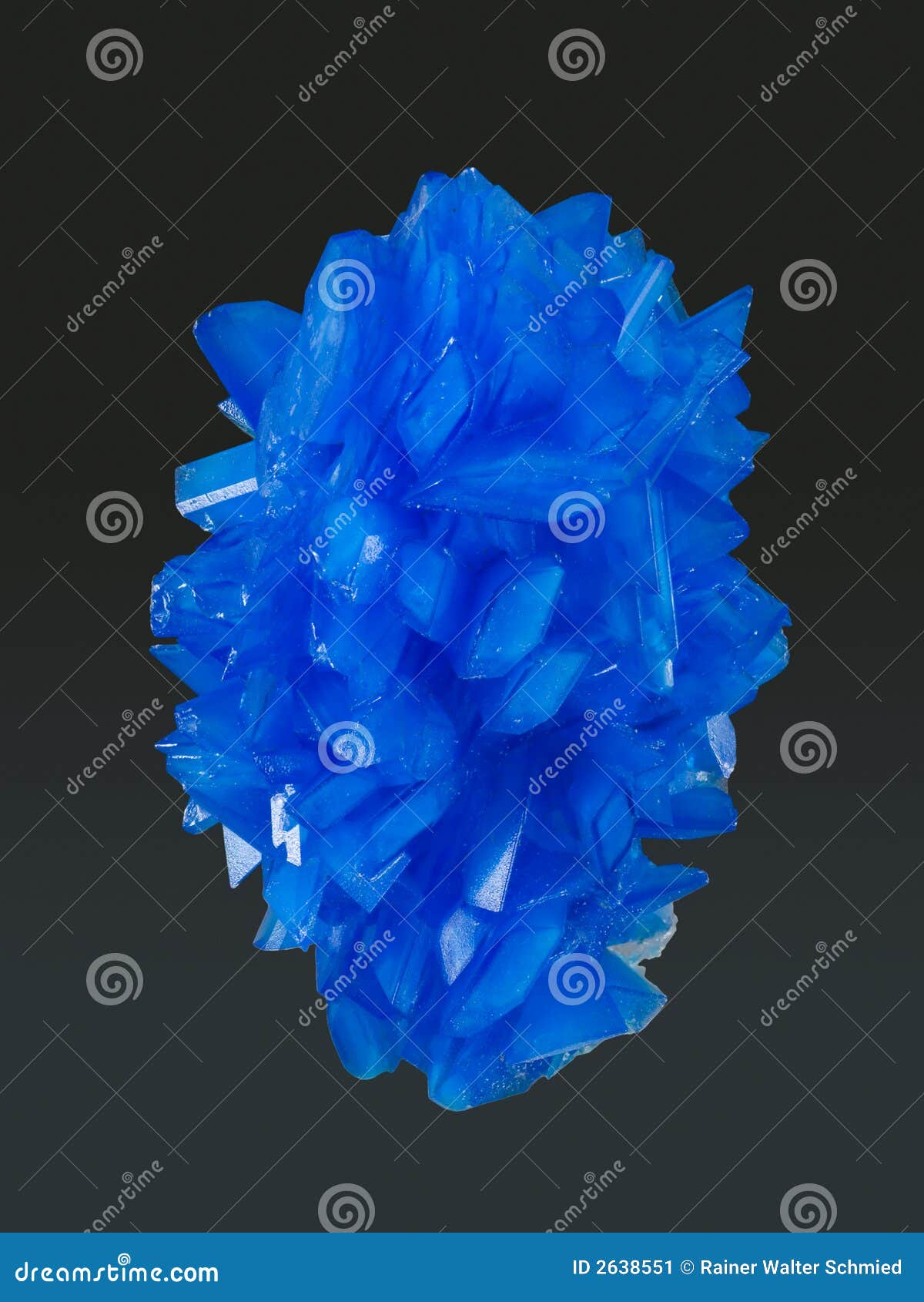 Copper sulfate 1 stock image. Image of close, mineralogic - 2638551