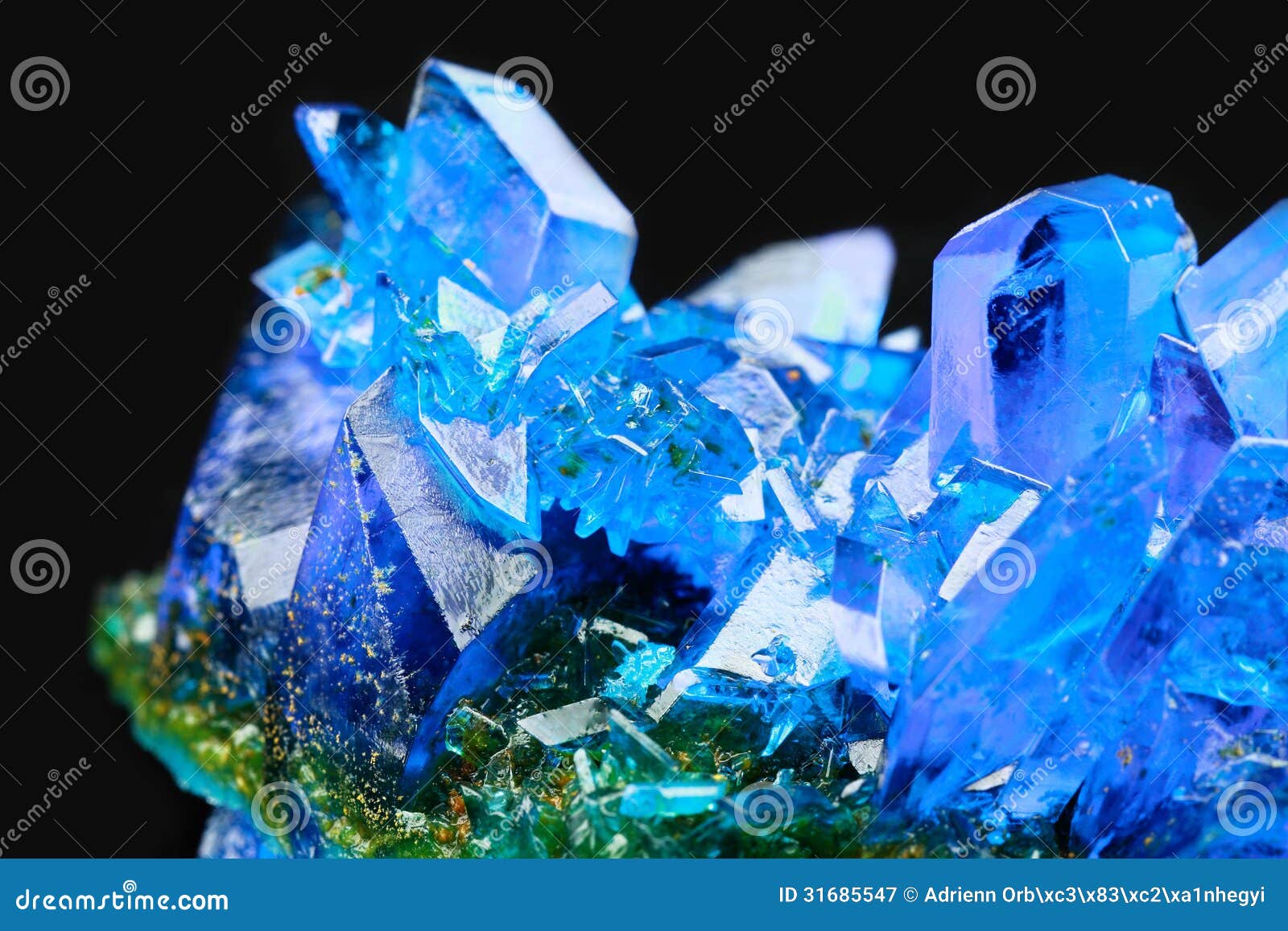 Copper Sulfate, A Chemical Compound, Works As An Algaecide. Used In ...