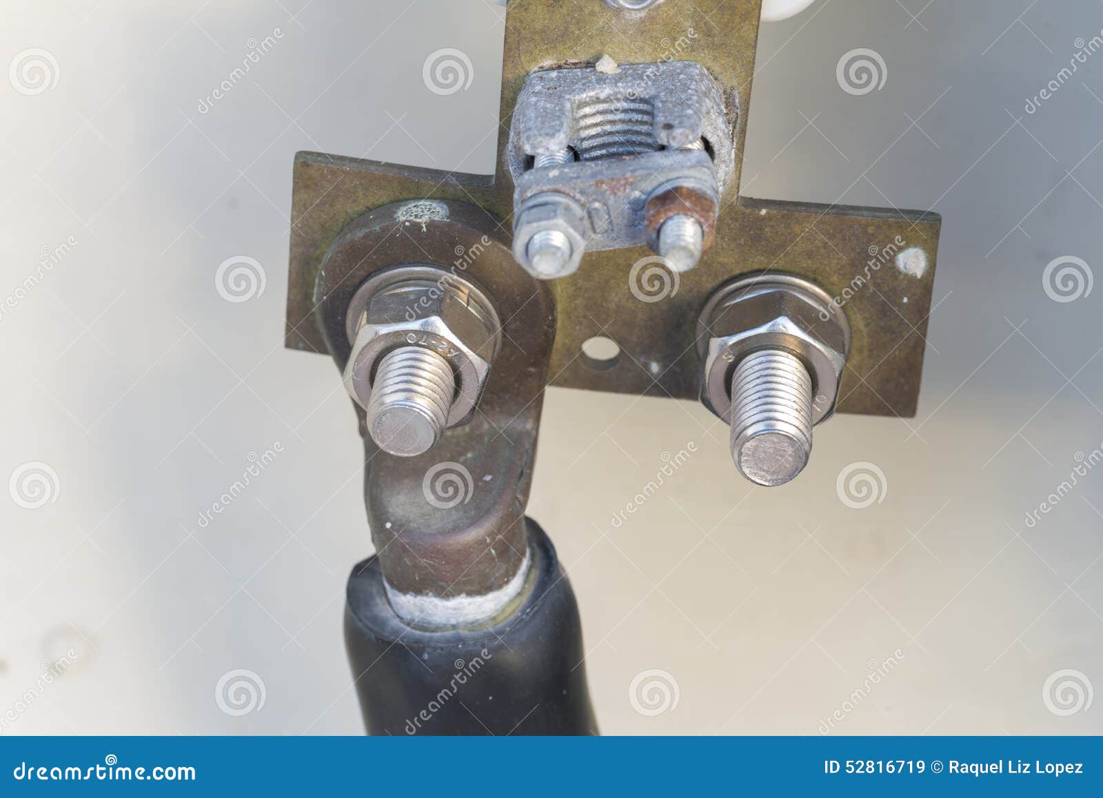 Copper terminal stock image. Image of junction, connection - 52816719