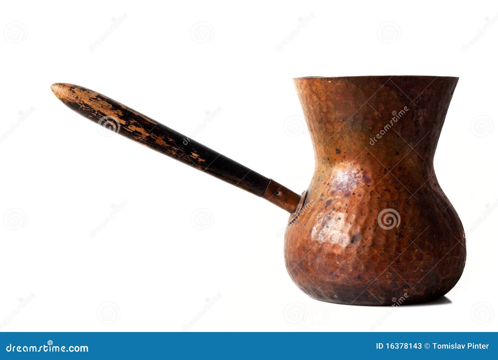 Copper Turkish Coffee Pot stock image. Image of metal - 16378143