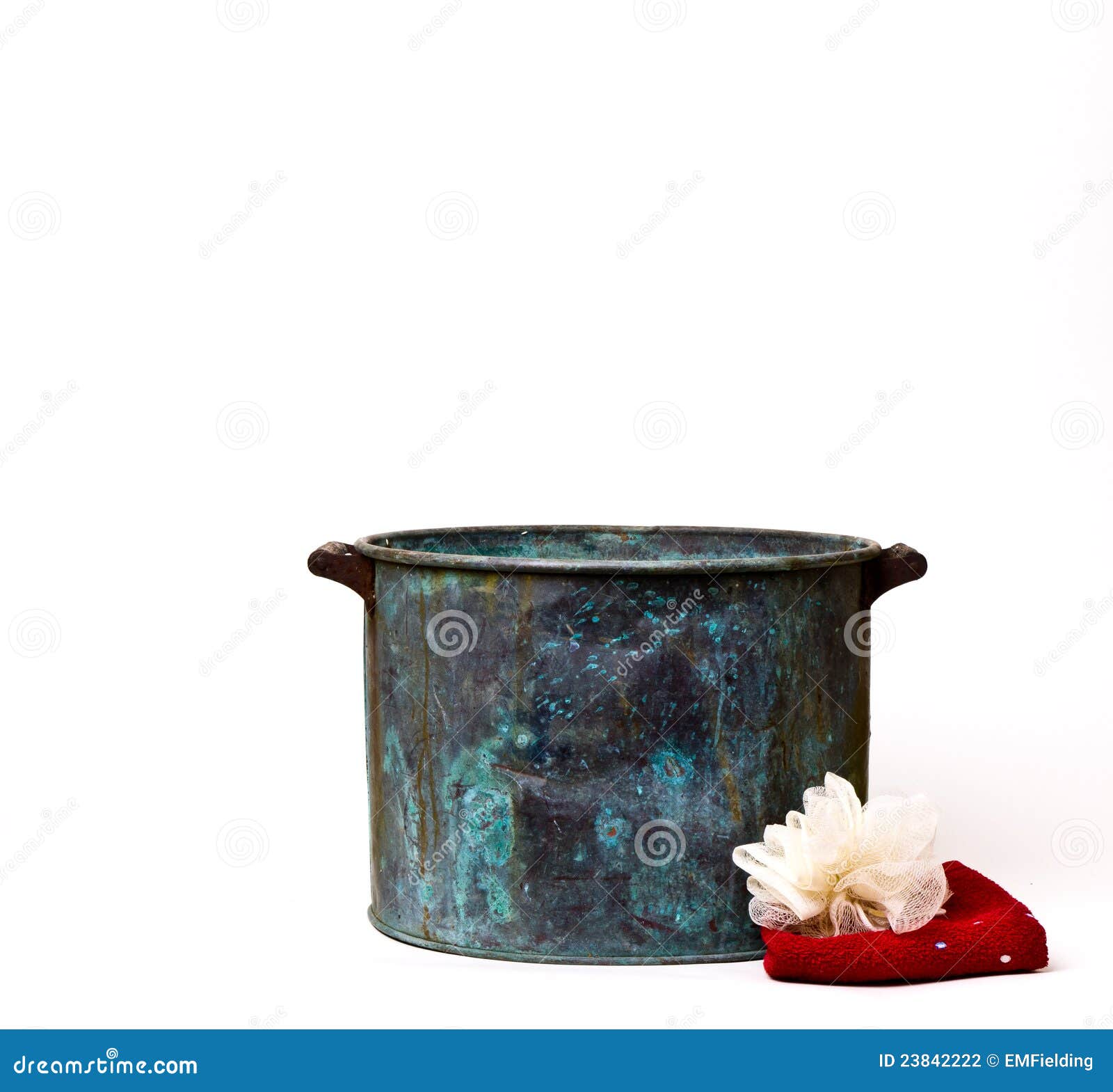 Copper Wash Tub stock photo. Image of copper, vintage - 23842222
