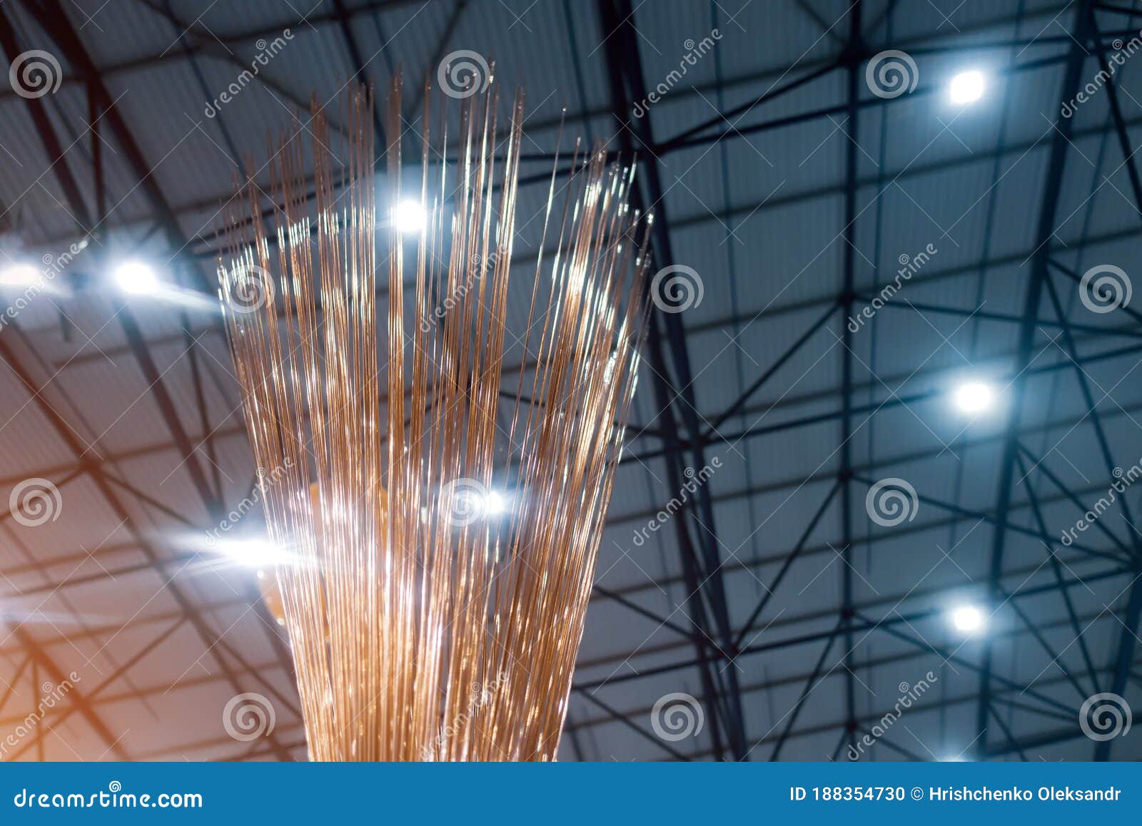 Copper Welding Wire for Welding Stock Photo - Image of bobbin, factory ...