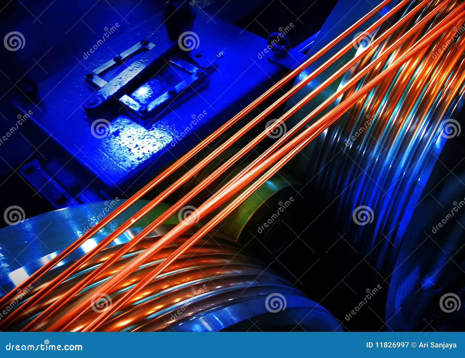 Copper Wire stock image. Image of zoom, cable, metal - 11826997