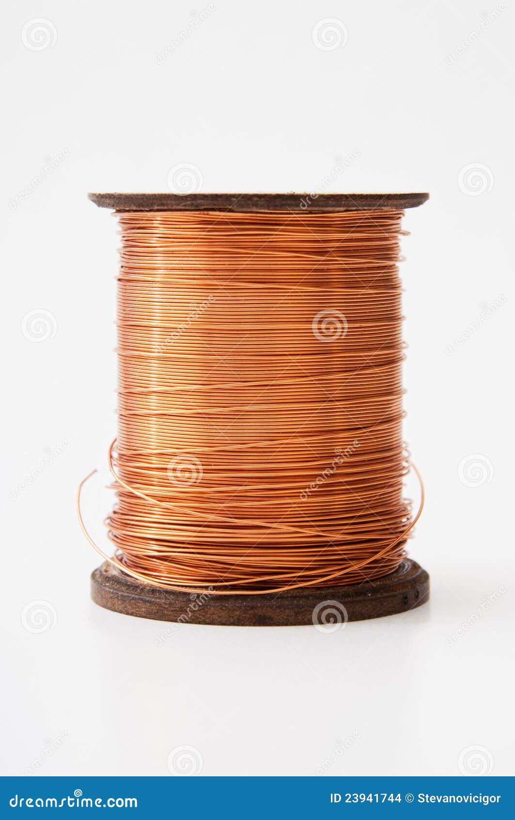 Copper Wire stock photo. Image of copper, electricity - 23941744