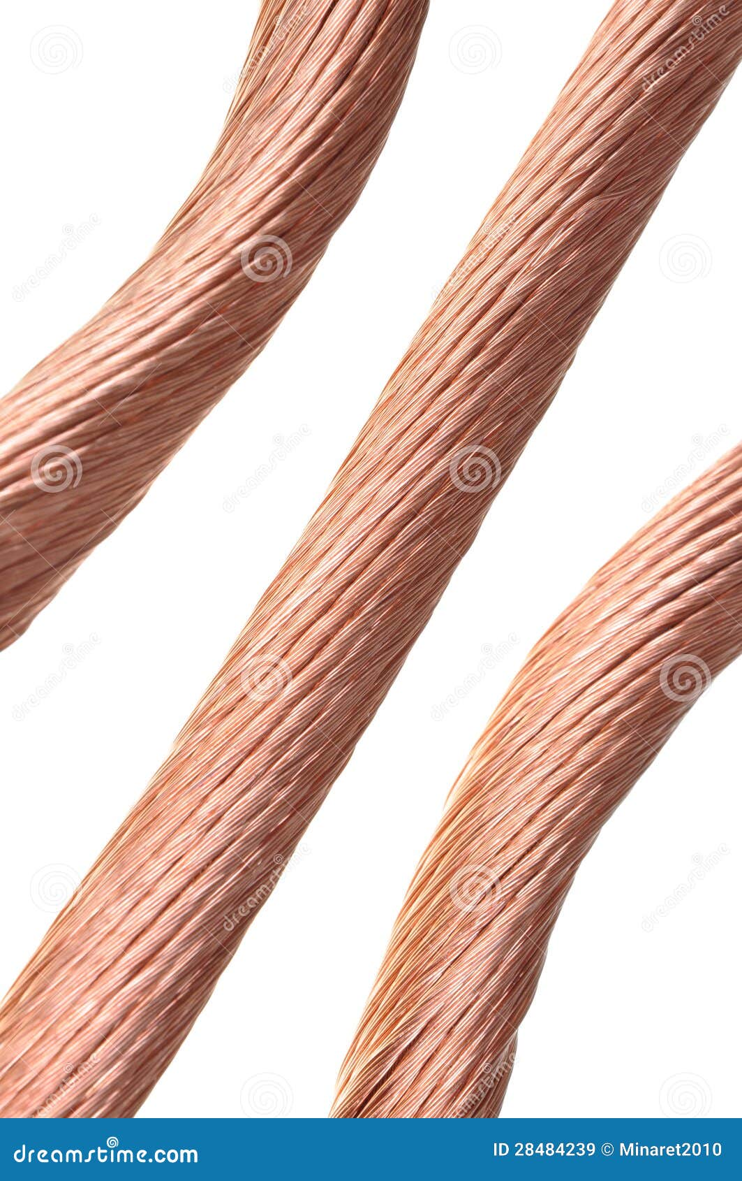 Copper wire stock image. Image of industrial, line, connection - 28484239