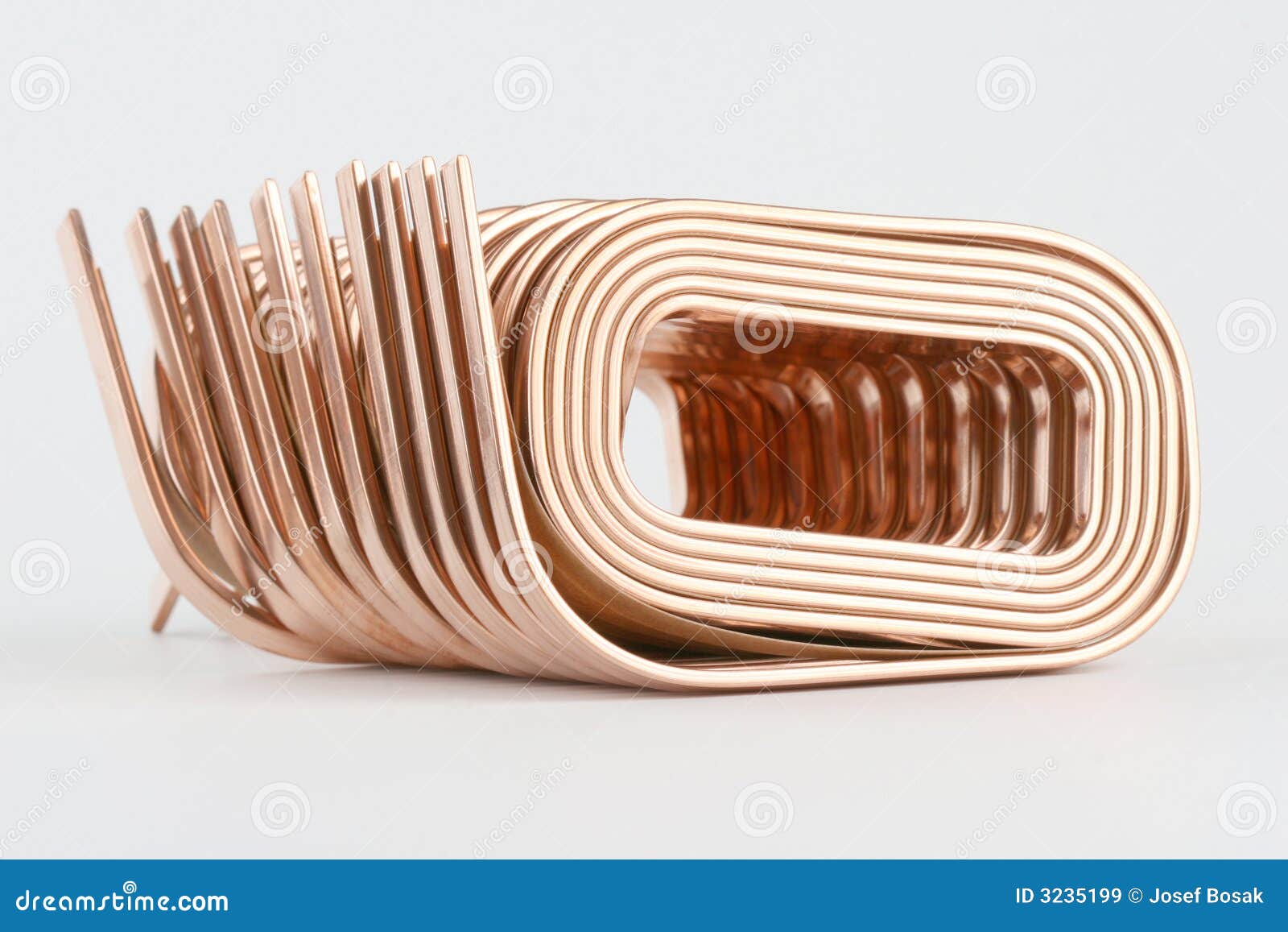 Copper wire stock image. Image of electrics, close, bronze - 3235199