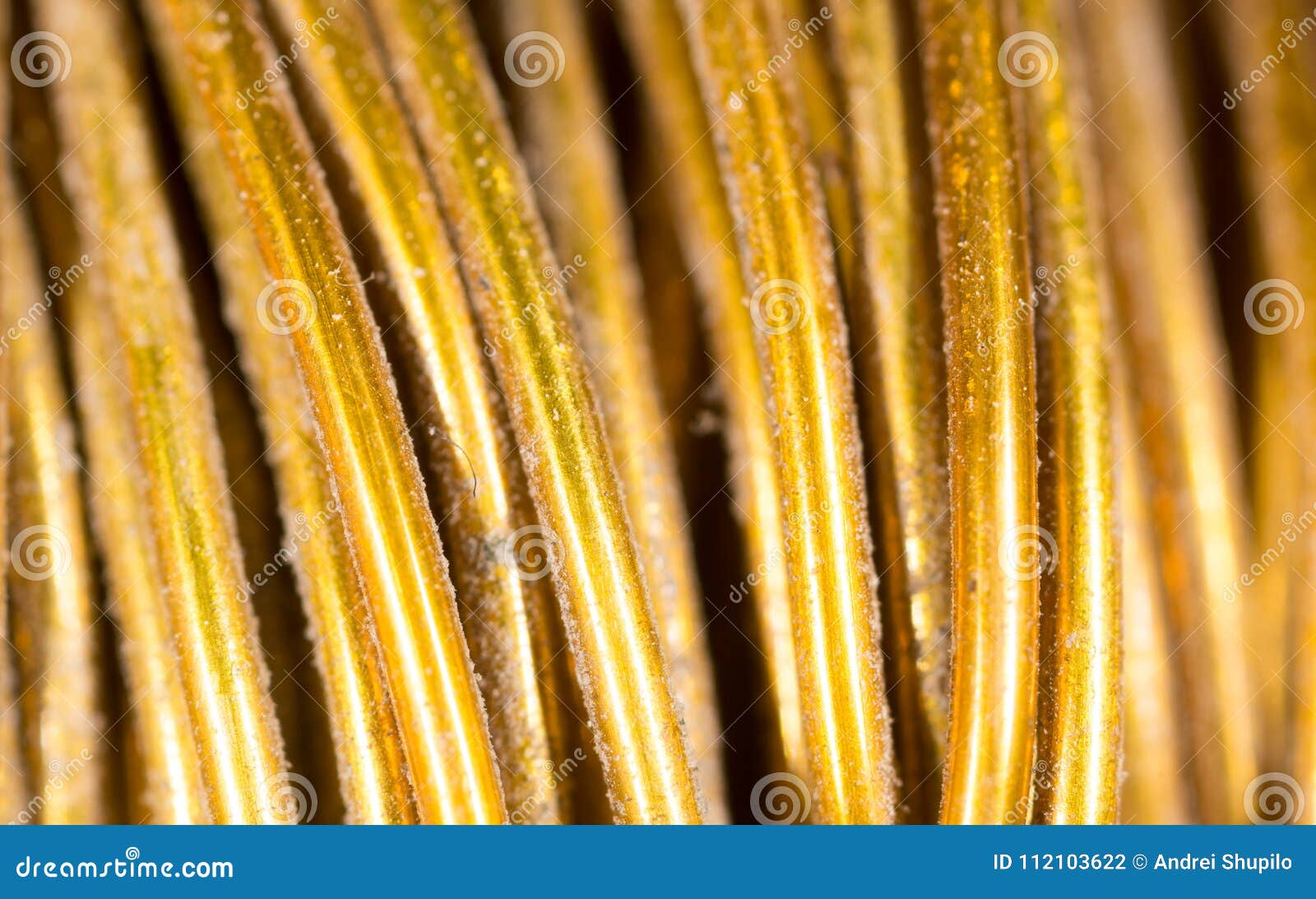 Copper Wire As a Background Stock Photo - Image of metal, closeup ...