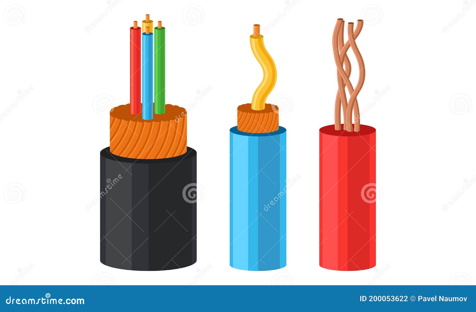 Copper Wire As Electrical Cable for Power Generation or Power ...