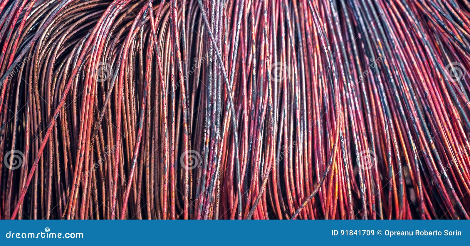 Copper wire burned stock image. Image of color, wires - 91841709