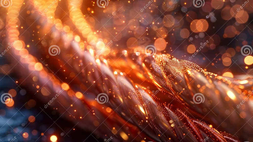 Copper Wire Cable, Raw Material Energy Industry Stock Photo - Image of ...