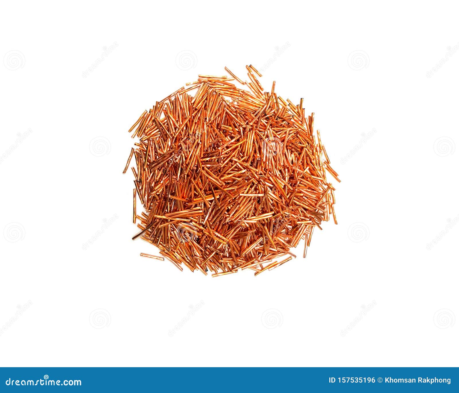 Copper Wire is Cut into Pieces for Recycling Stock Photo - Image of ...