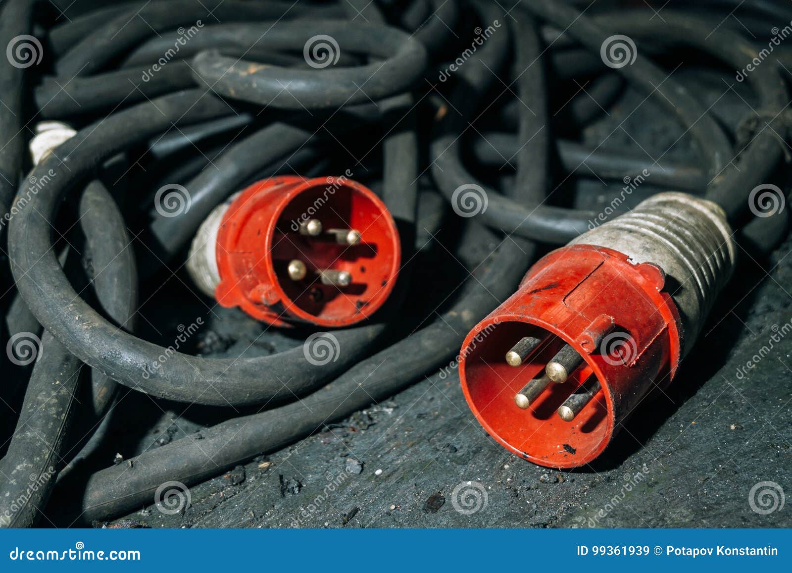 Copper wire isolated stock image. Image of connection - 99361939