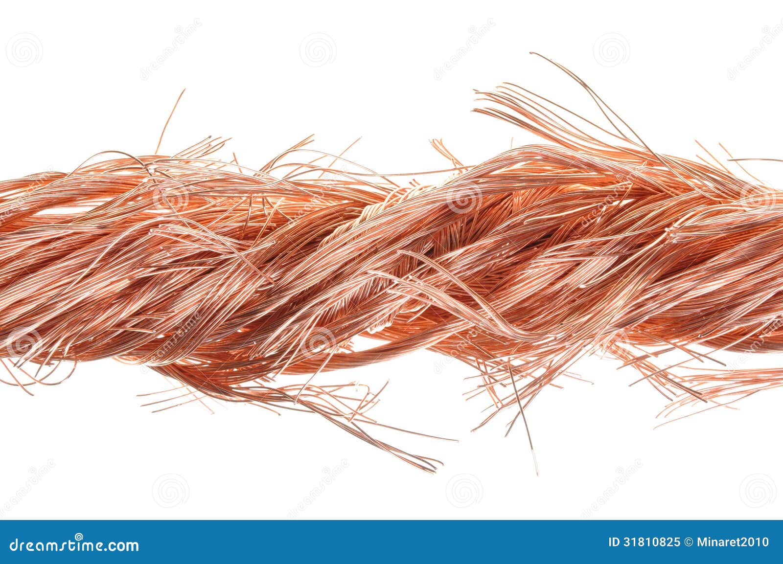 Copper wire stock image. Image of cool, economy, electric - 31810825