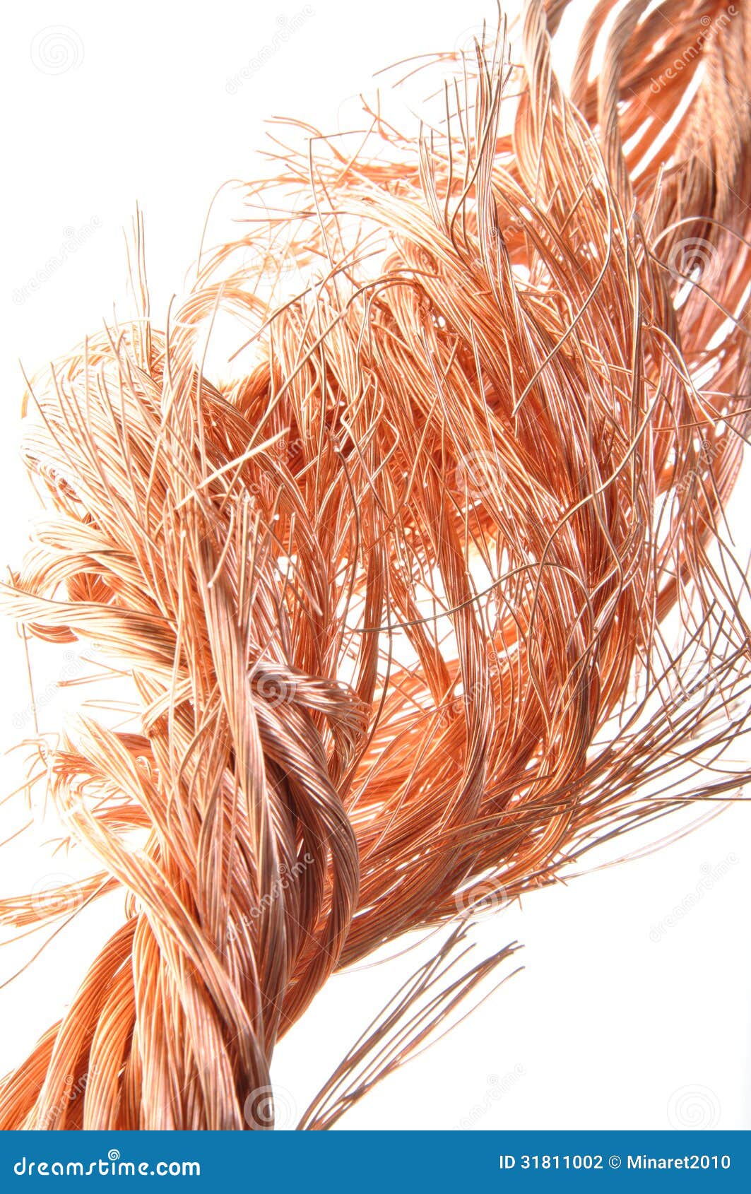 Copper wire stock photo. Image of impulse, design, cool - 31811002